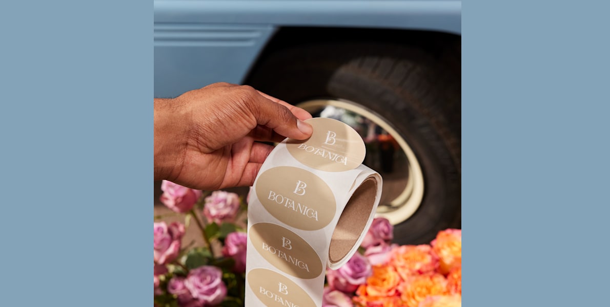 Paper Labels: Print Custom Paper Stickers & Labels | VistaPrint