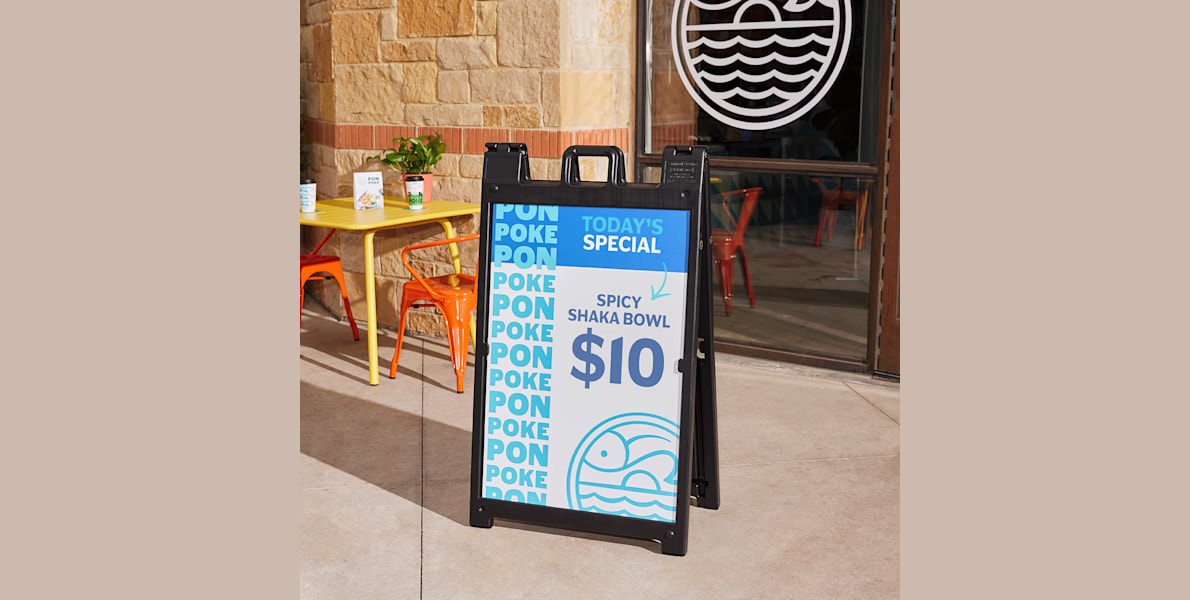 Signicade A-Frame, Sign Frames | VistaPrint