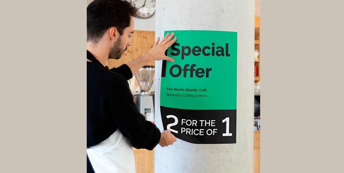 Sticky Posters : Designs & Printing | VistaPrint