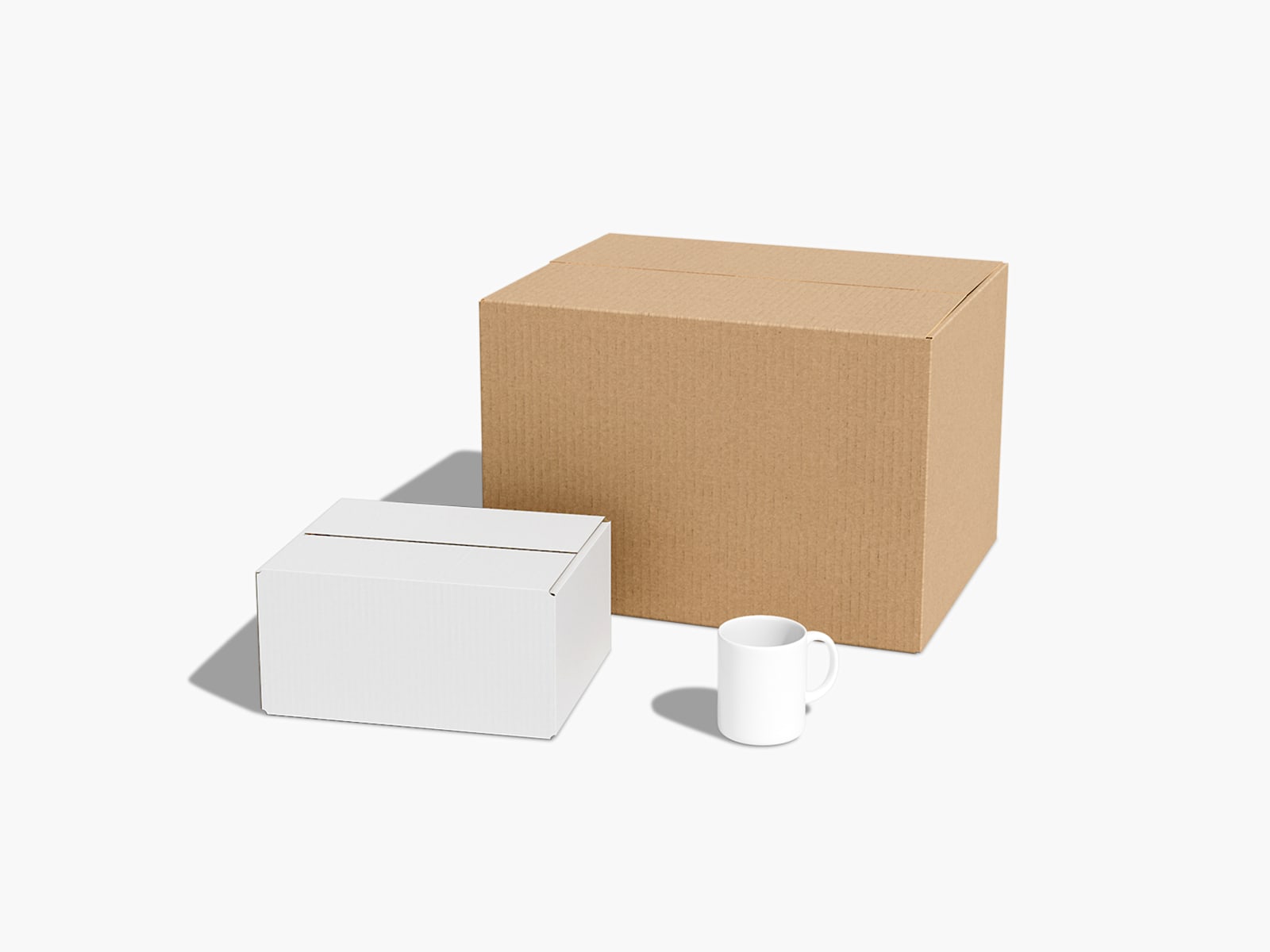 Plain Shipping Boxes: Non-Printed & Unbranded | VistaPrint