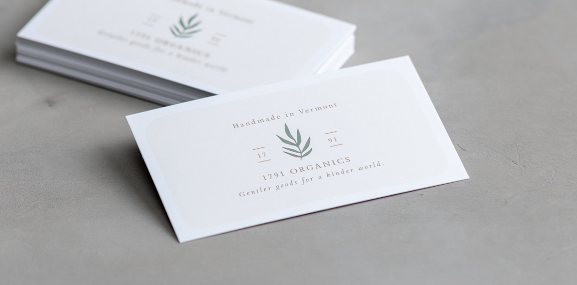 Custom Standard Business Cards, Business Card Printing | VistaPrint
