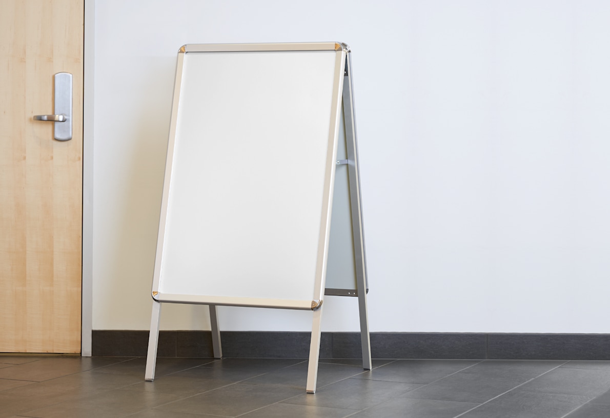 A-Frame Stand Sign Holder | VistaPrint