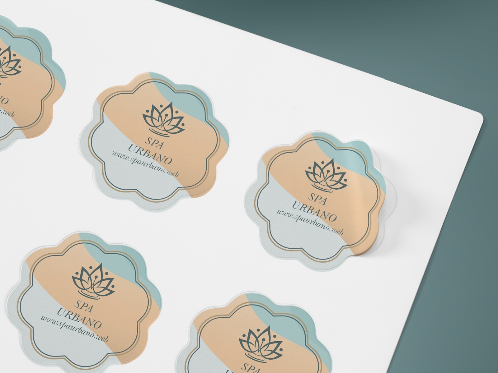 Hojas de adhesivos troquelados | Vistaprint