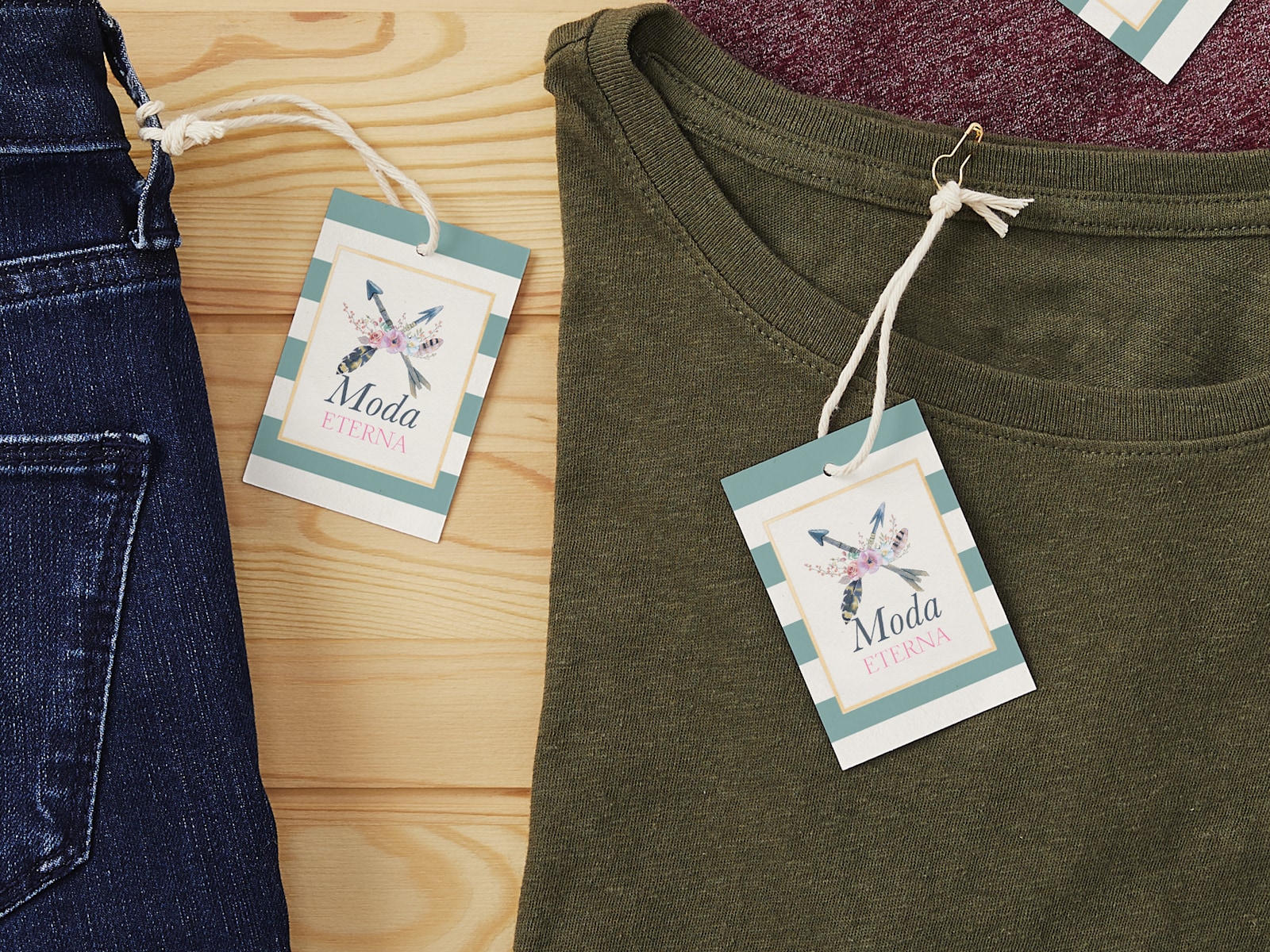 Etiquetas colgantes personalizadas, etiquetas para ropa y productos ...