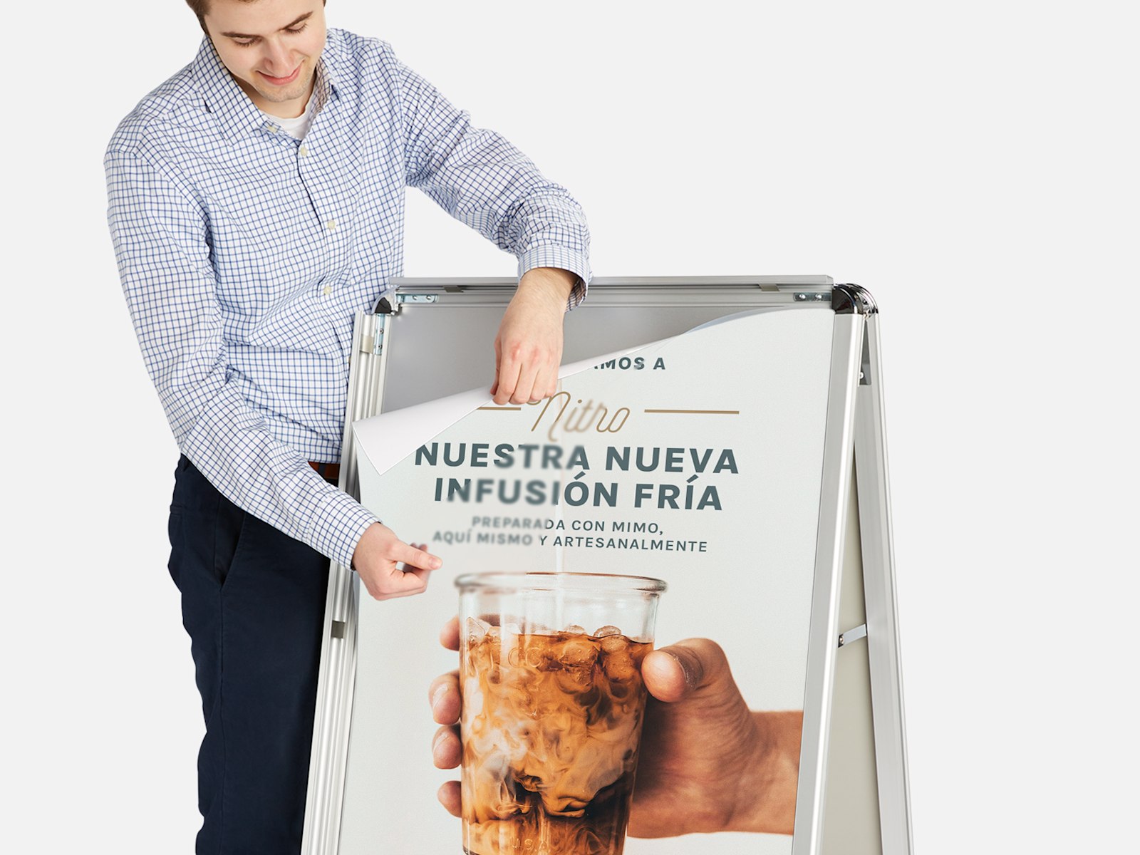 Caballetes publicitarios personalizados | Vistaprint