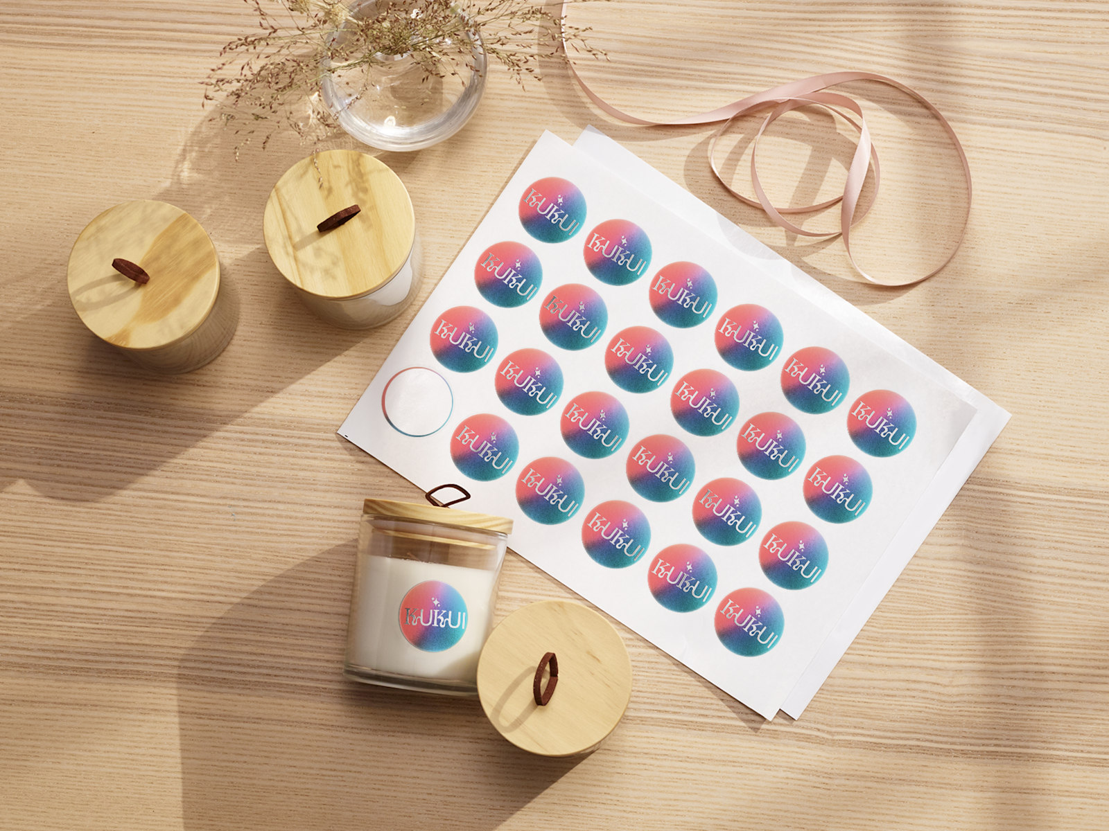 Impresión de pegatinas con relieve metalizado personalizadas