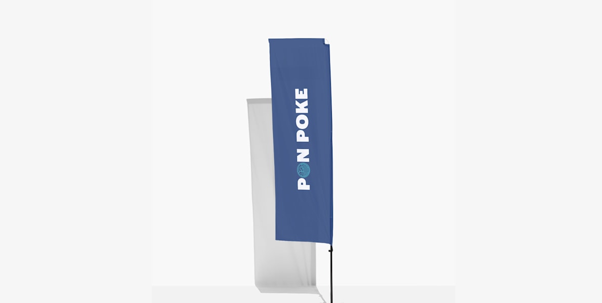 Banderas rectangulares personalizadas