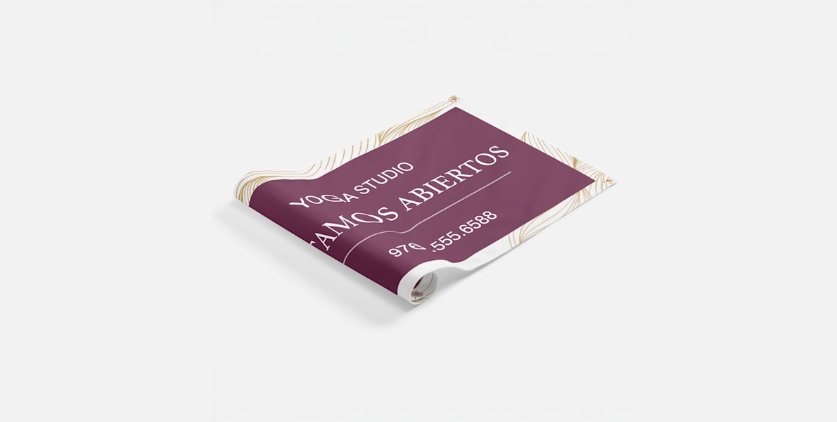 Lonas de tela personalizadas, Impresión de lonas textiles | Vistaprint