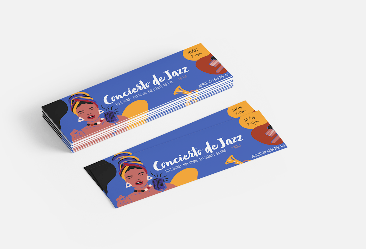 Impresión de tickets personalizados | VistaPrint