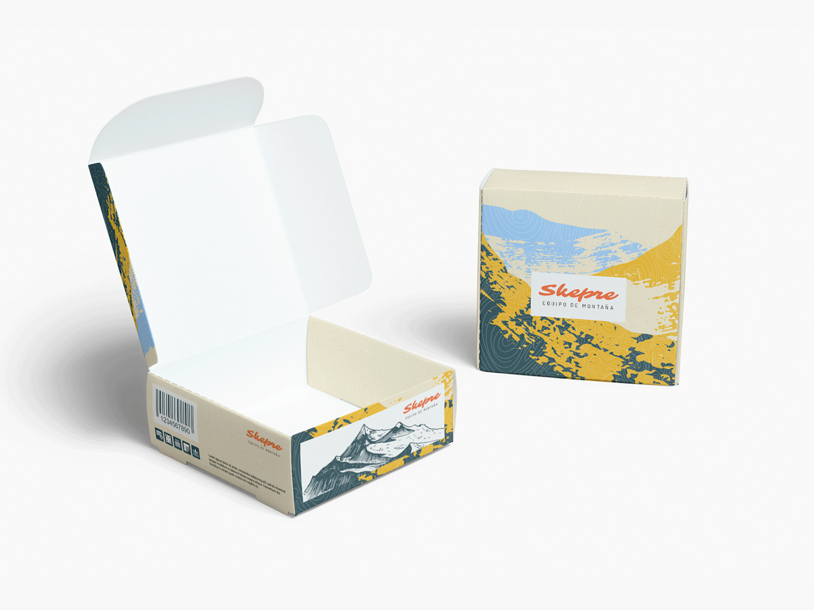 Cajas automontables de tapa personalizadas, Impresión de cajas ...