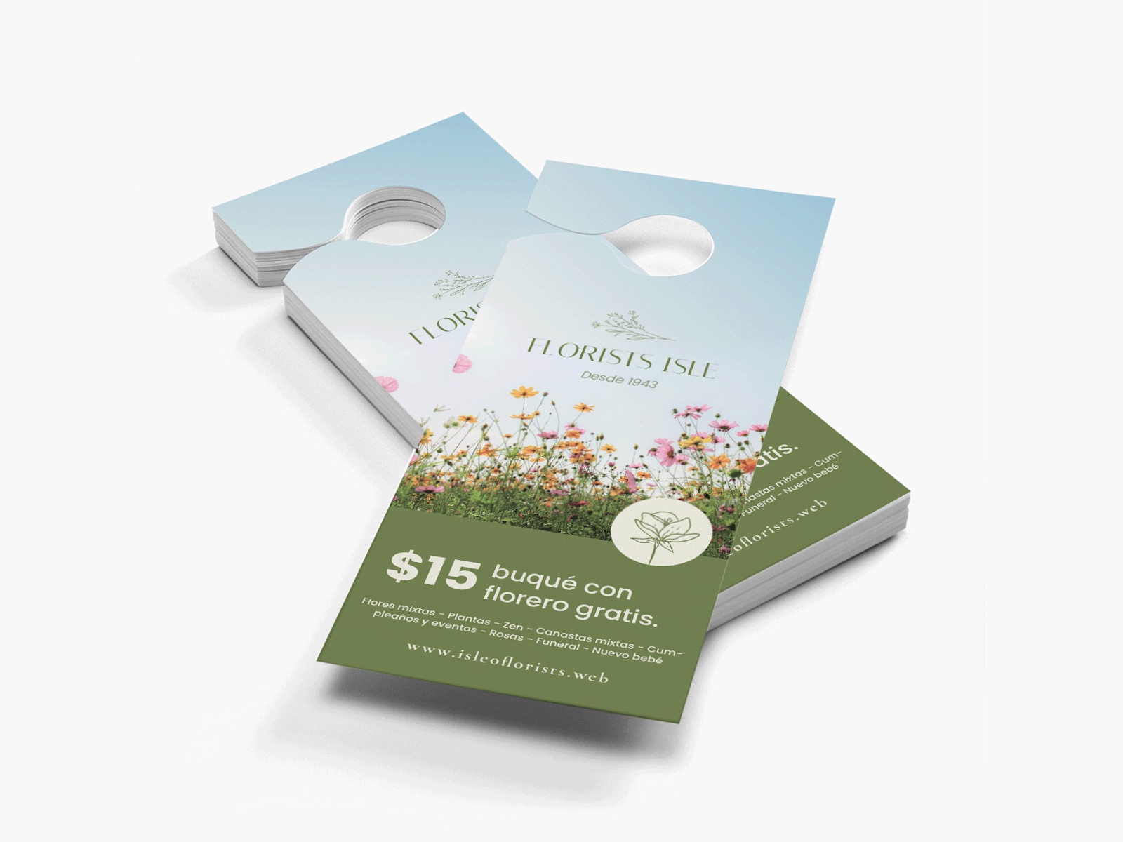 Colgadores para puertas personalizados, Impresión de colgadores para ...