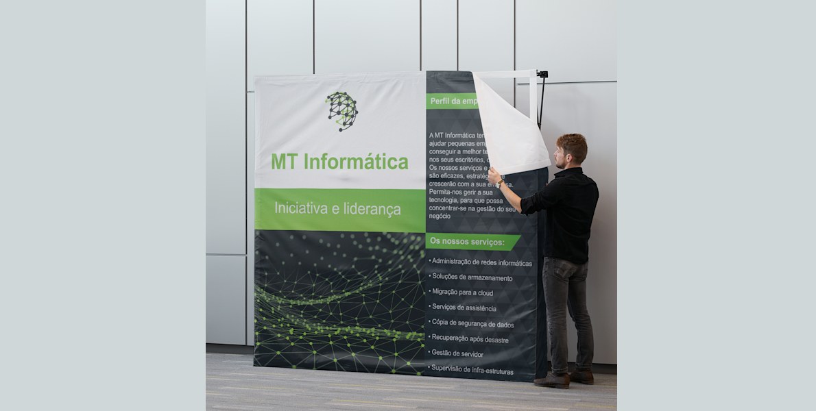 Pop-up textil, Gráfica solamente para pop-up textil | VistaPrint