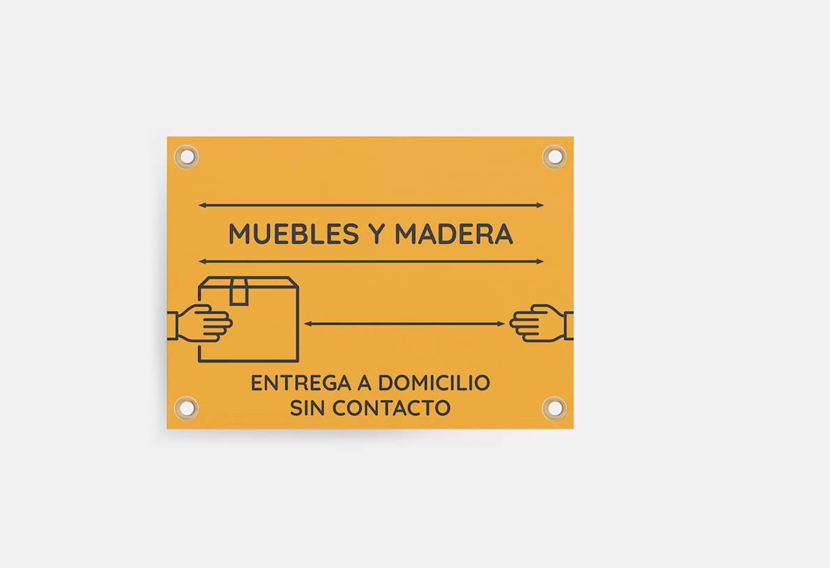 Letreros y carteles plásticos personalizados, Impresión de carteles de ...