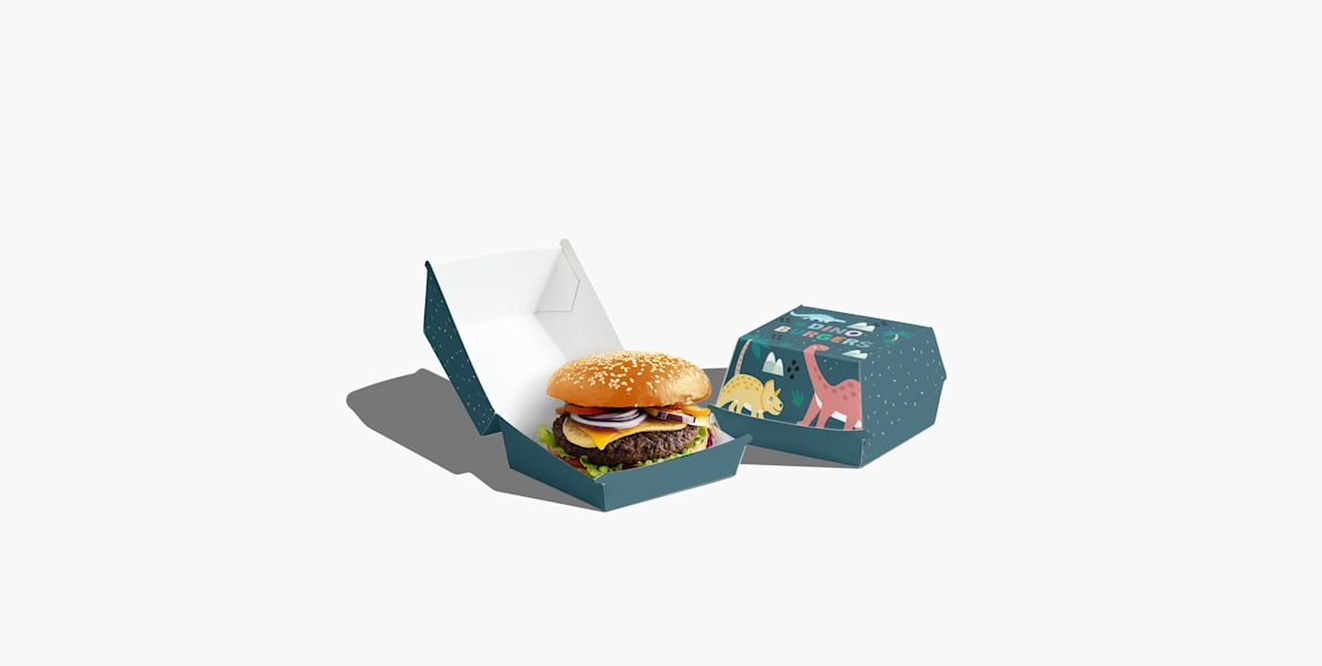 Boîtes à burger, packaging pour burger personnalisé