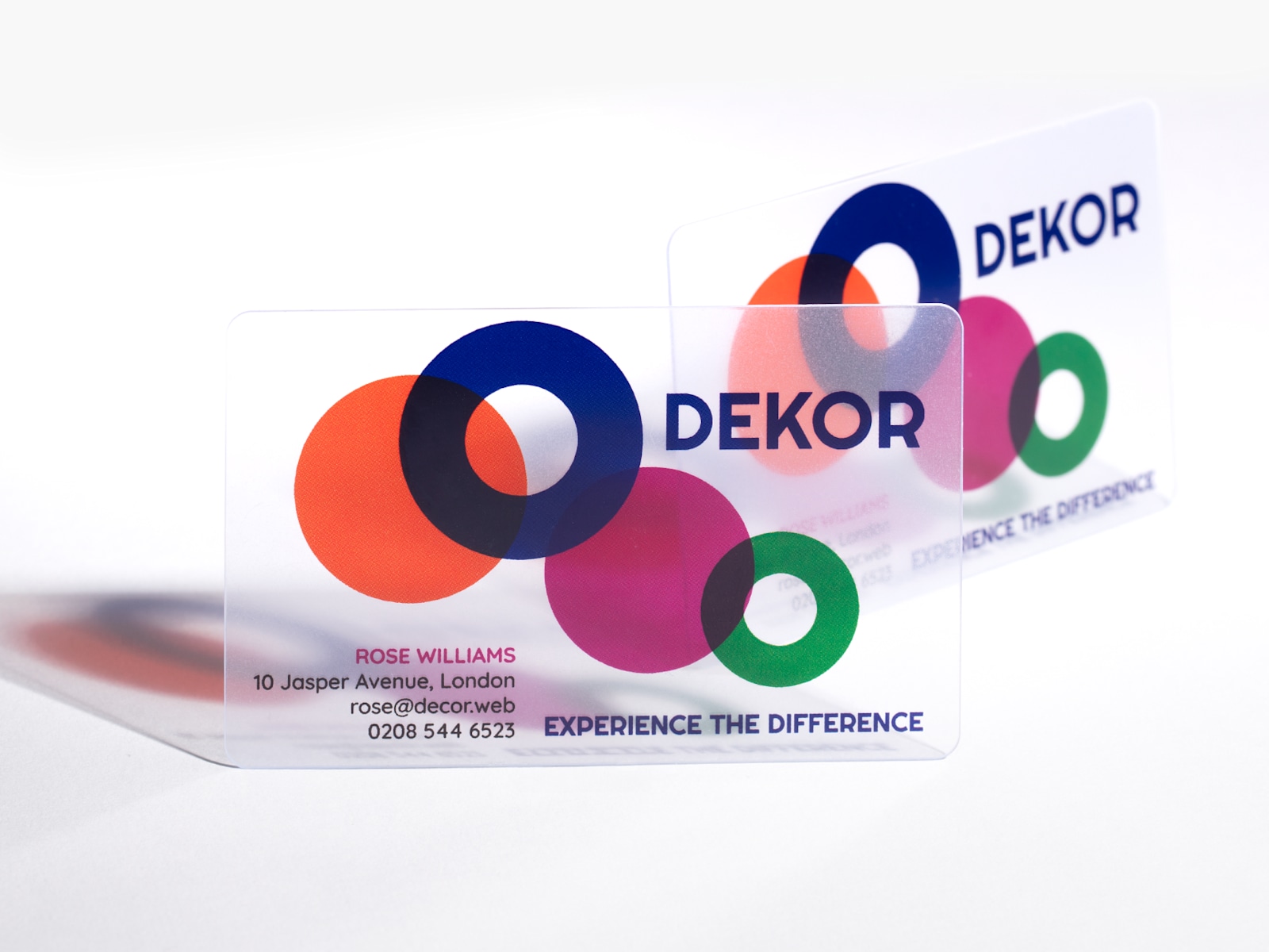 Cartes de visite en plastique, impression de cartes en PVC | VistaPrint