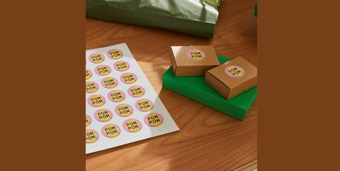 Impression de feuilles de stickers ronds personnalisées