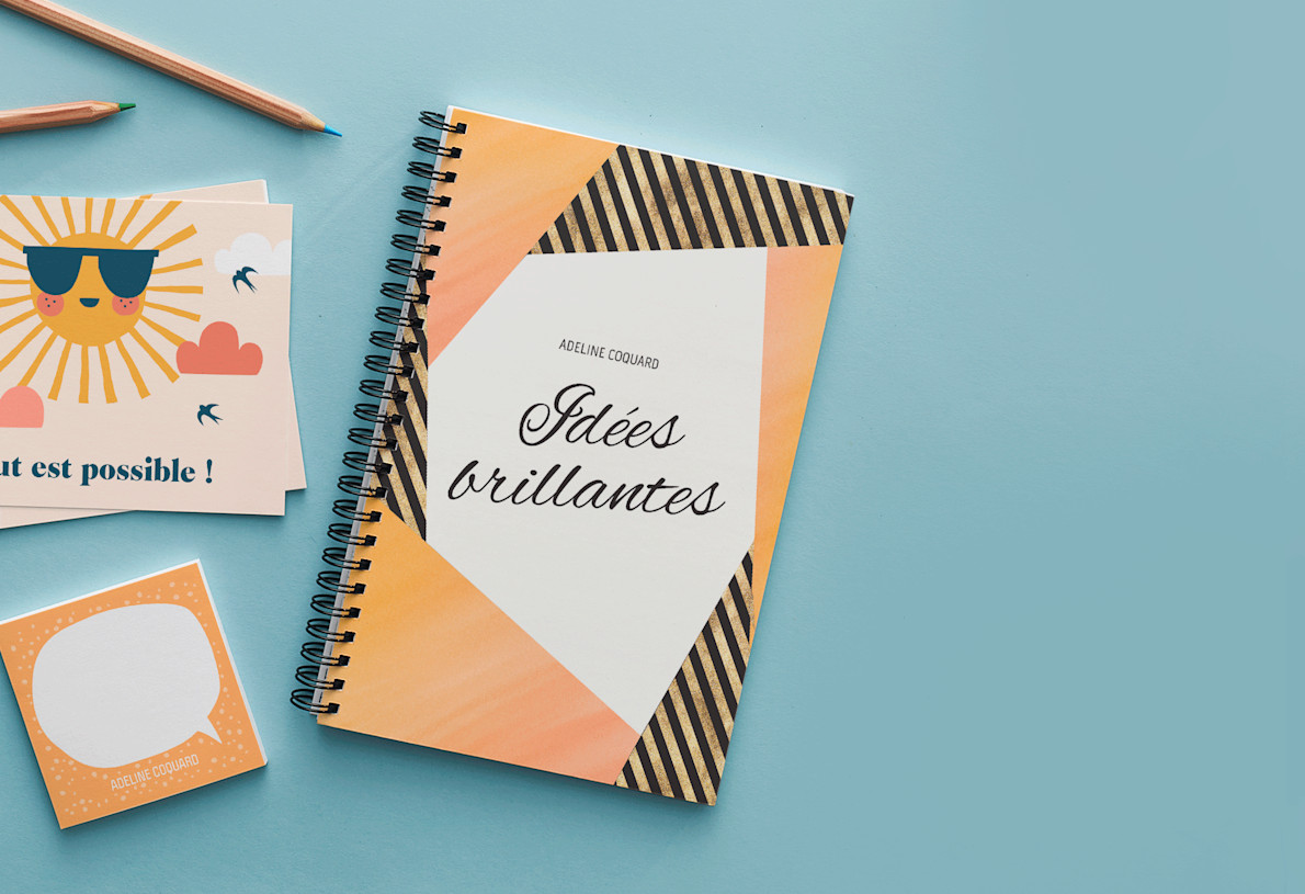 Carnets et cahiers à spirales personnalisés | VistaPrint