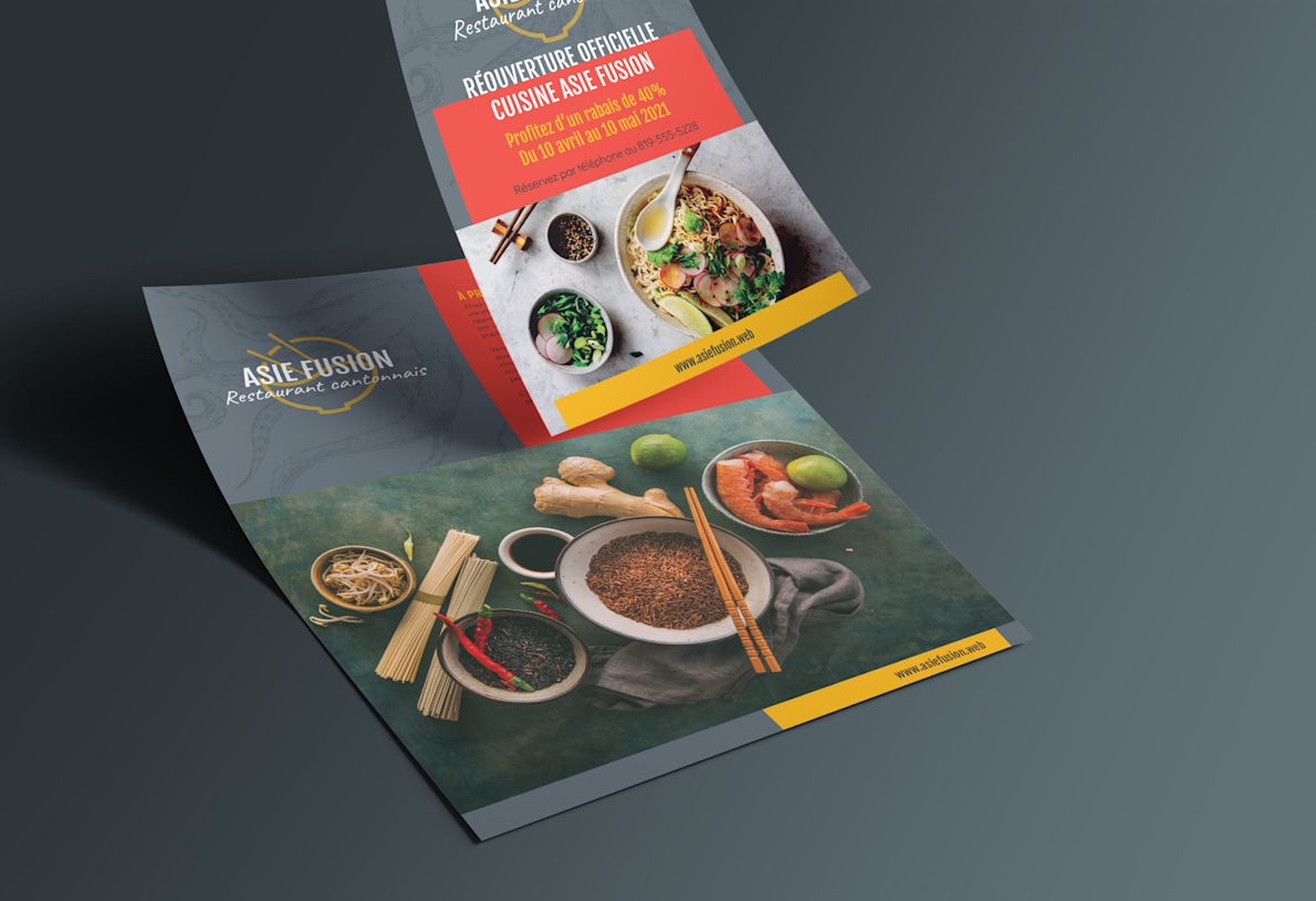 Impression de prospectus professionnels personnalisés | VistaPrint CA