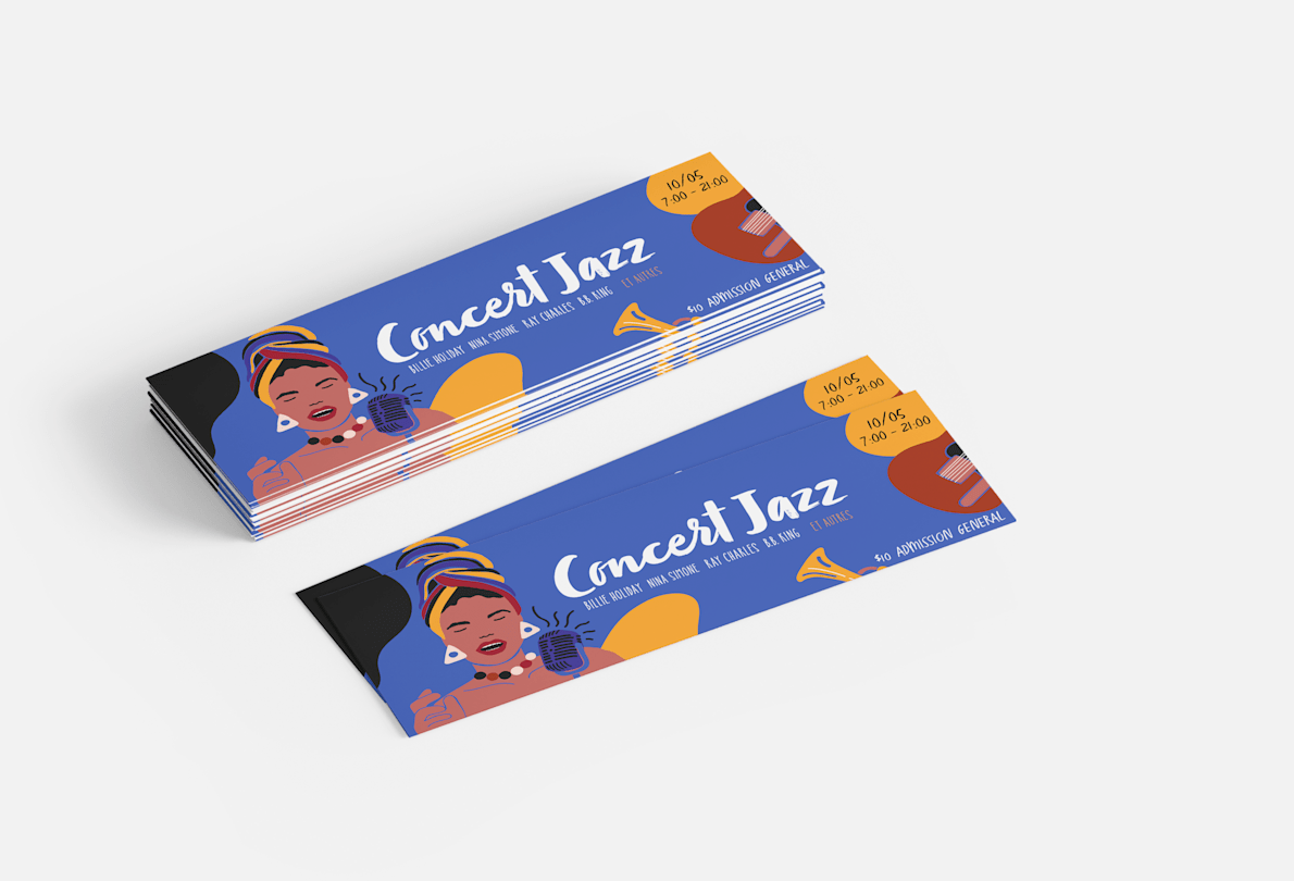 Impression de billets personnalisés | VistaPrint