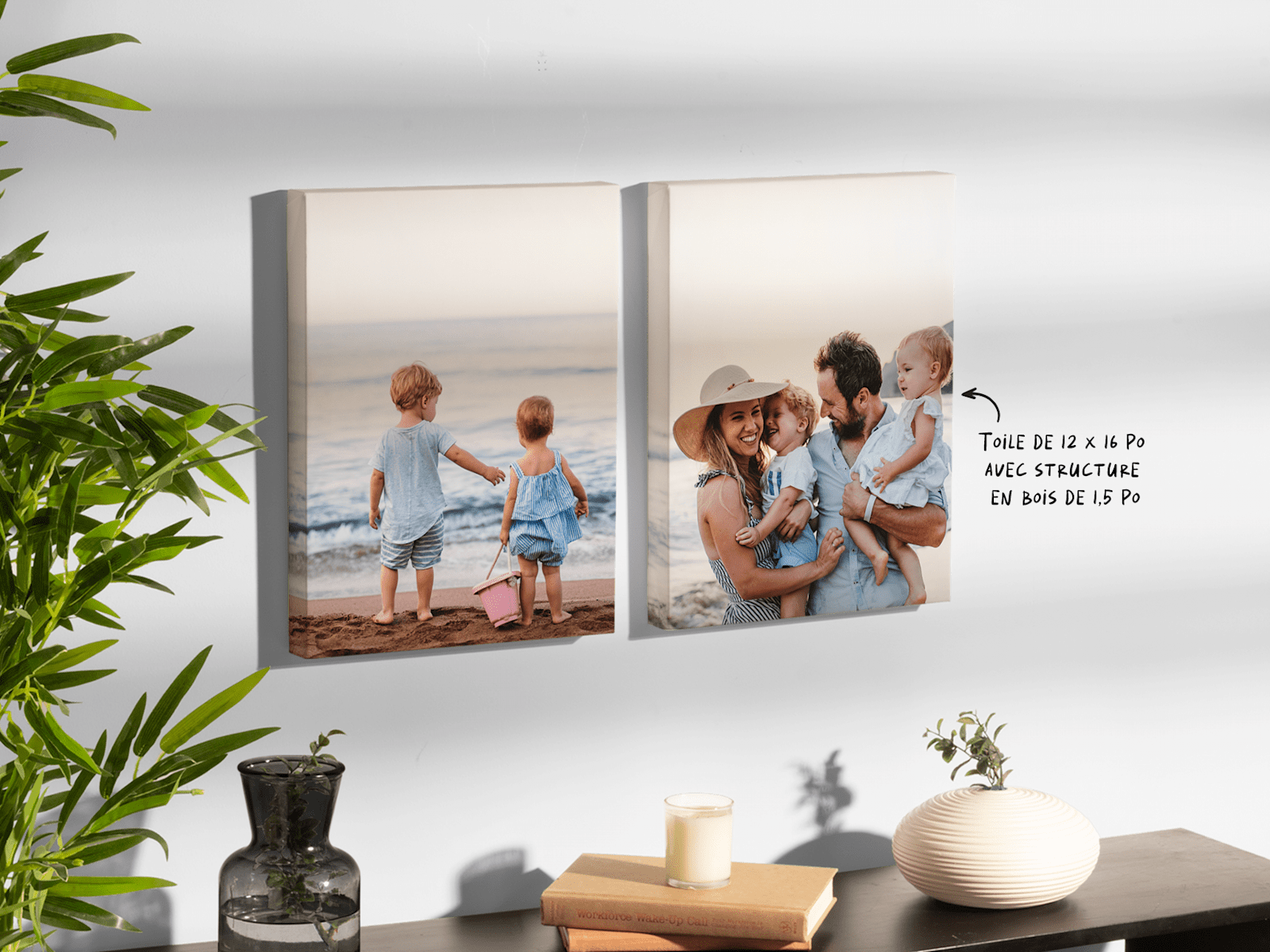 Impressions sur toile personnalisées : Photos sur toile | VistaPrint