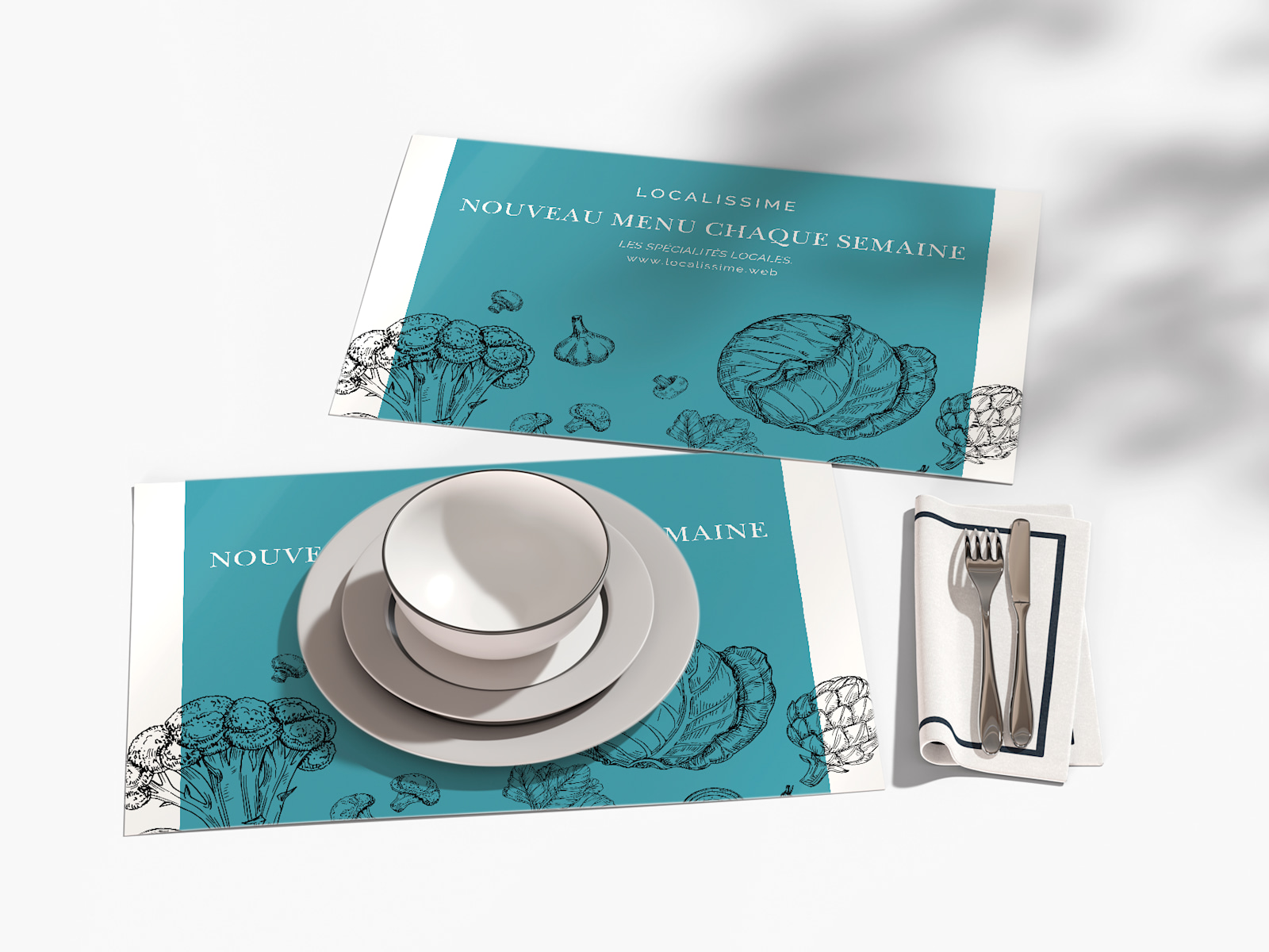 Napperons de table personnalisés | VistaPrint