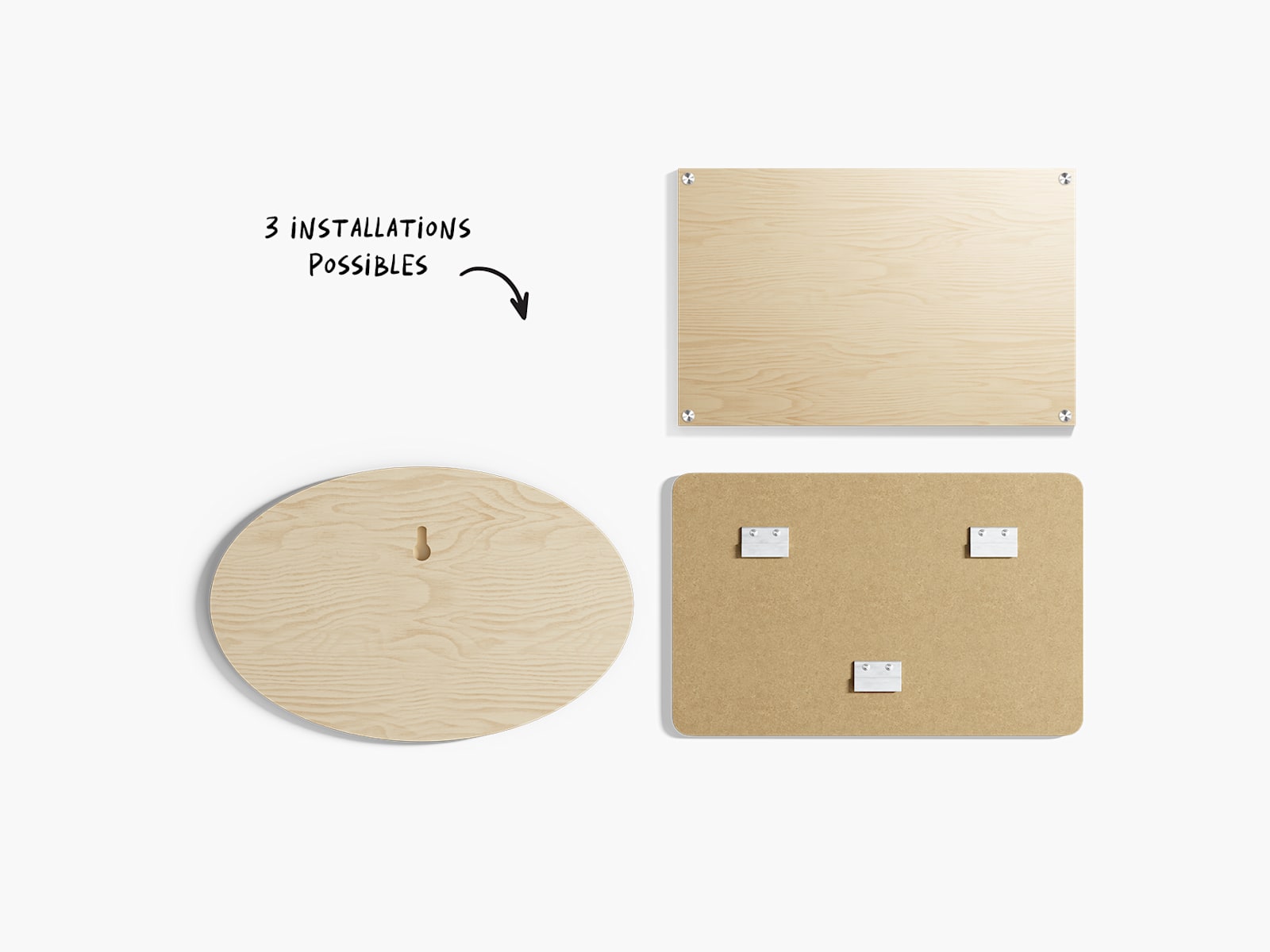 Pancartes en bois personnalisées : plaques et pancartes nominatives ...