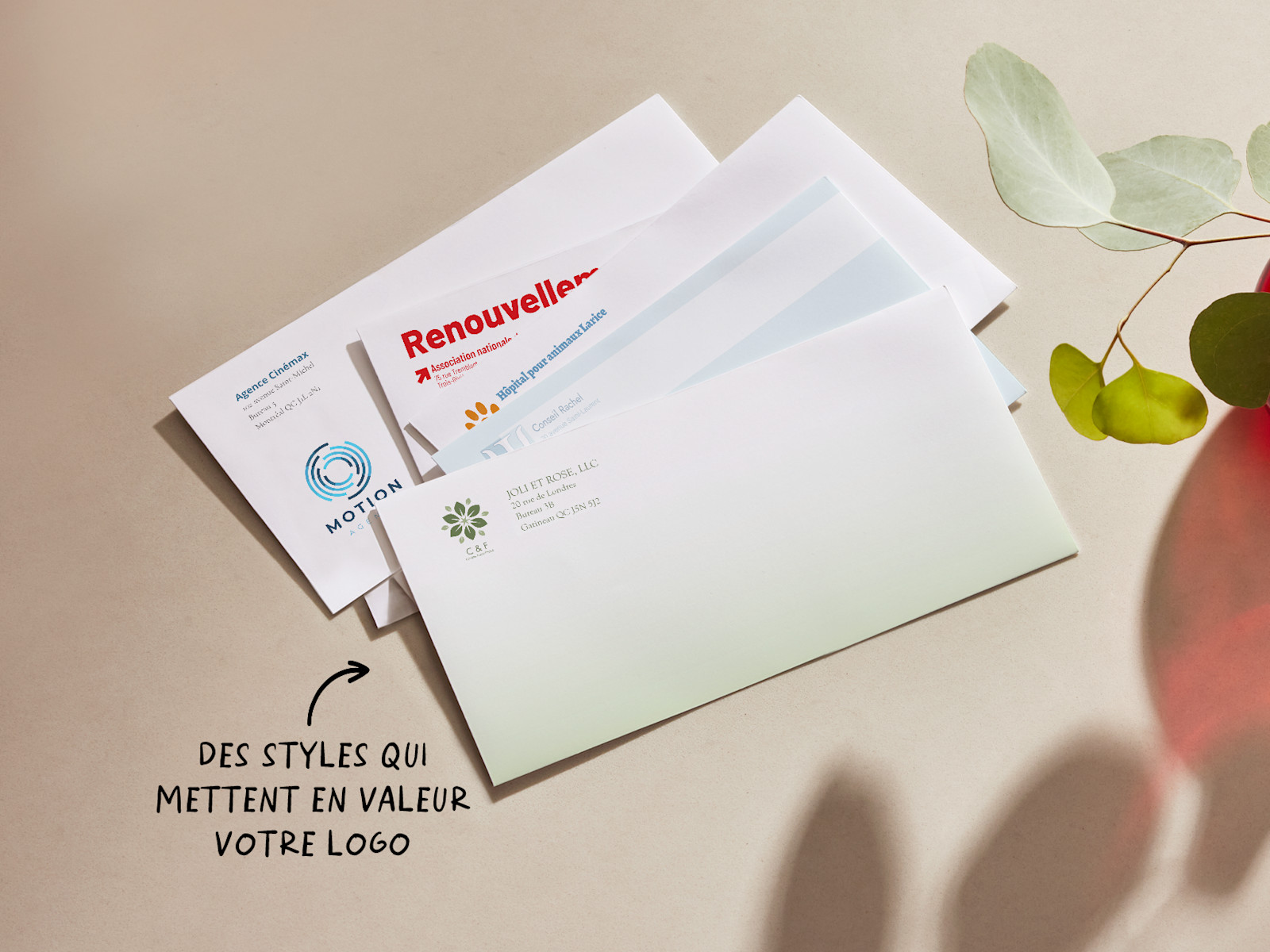 Enveloppes standard, enveloppes professionnelles personnalisées ...