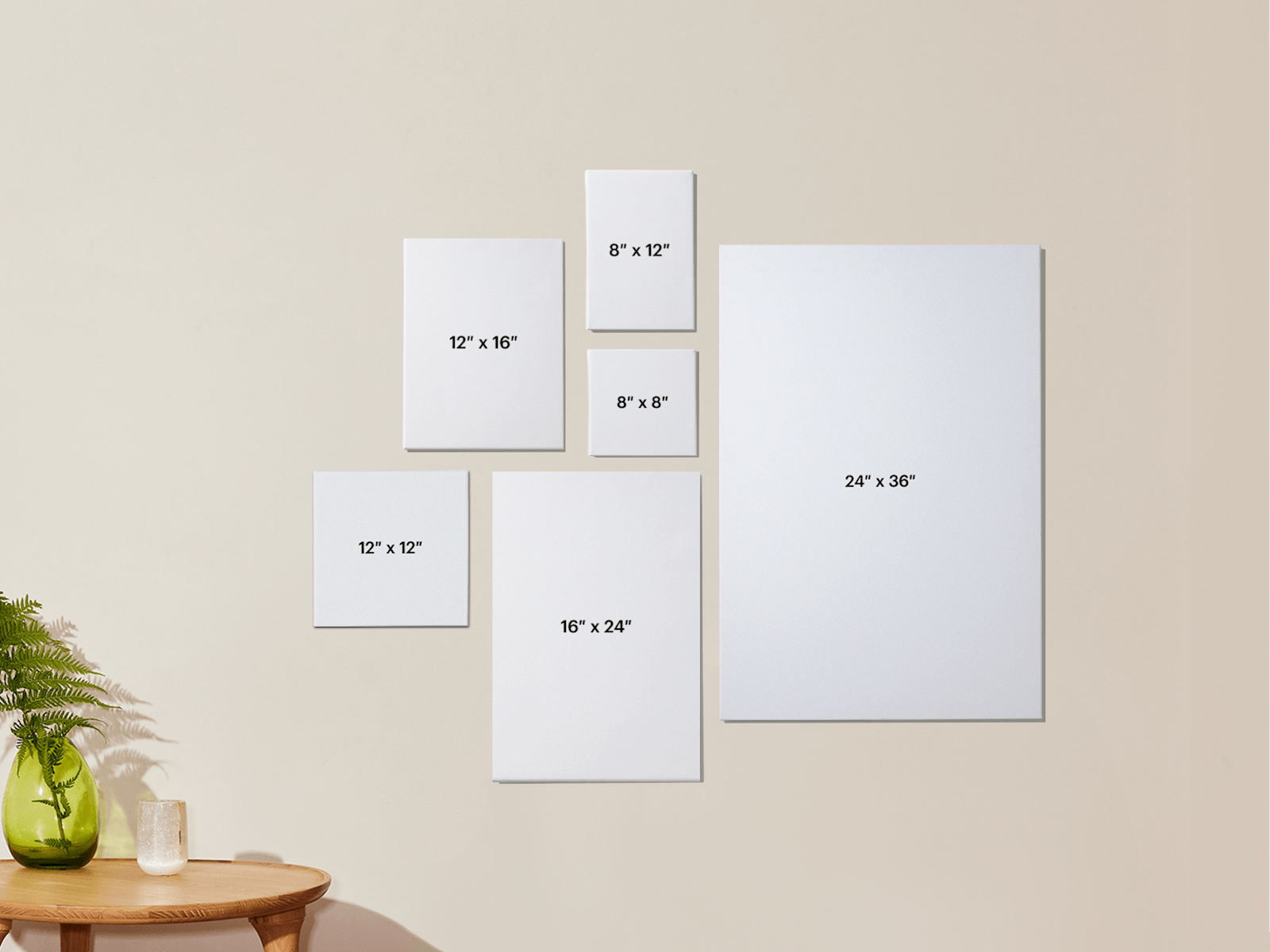 Impressions sur toile personnalisées en ligne