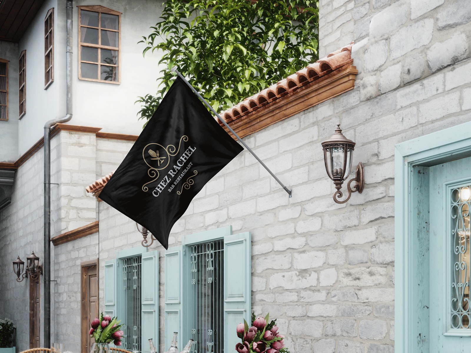 Drapeaux muraux et pavillons de compagnie personnalisés | VistaPrint