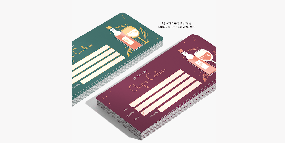 Chèques cadeaux et cartes cadeaux personnalisées | VistaPrint