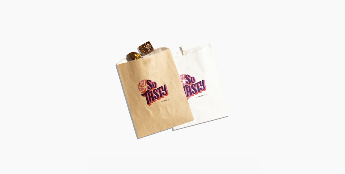 Sachets de friandises personnalisés, sachets à friandises en kraft et ...