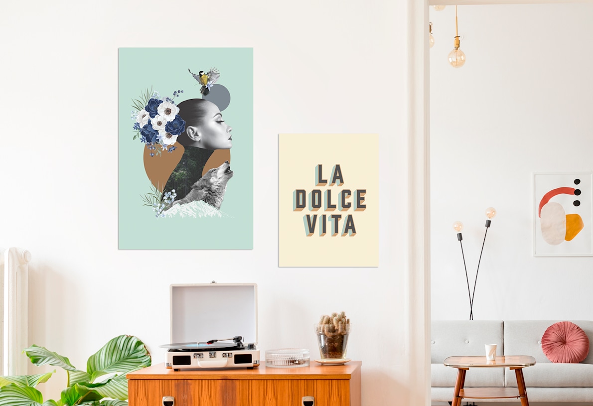 Affiches et décoration murale | VistaPrint