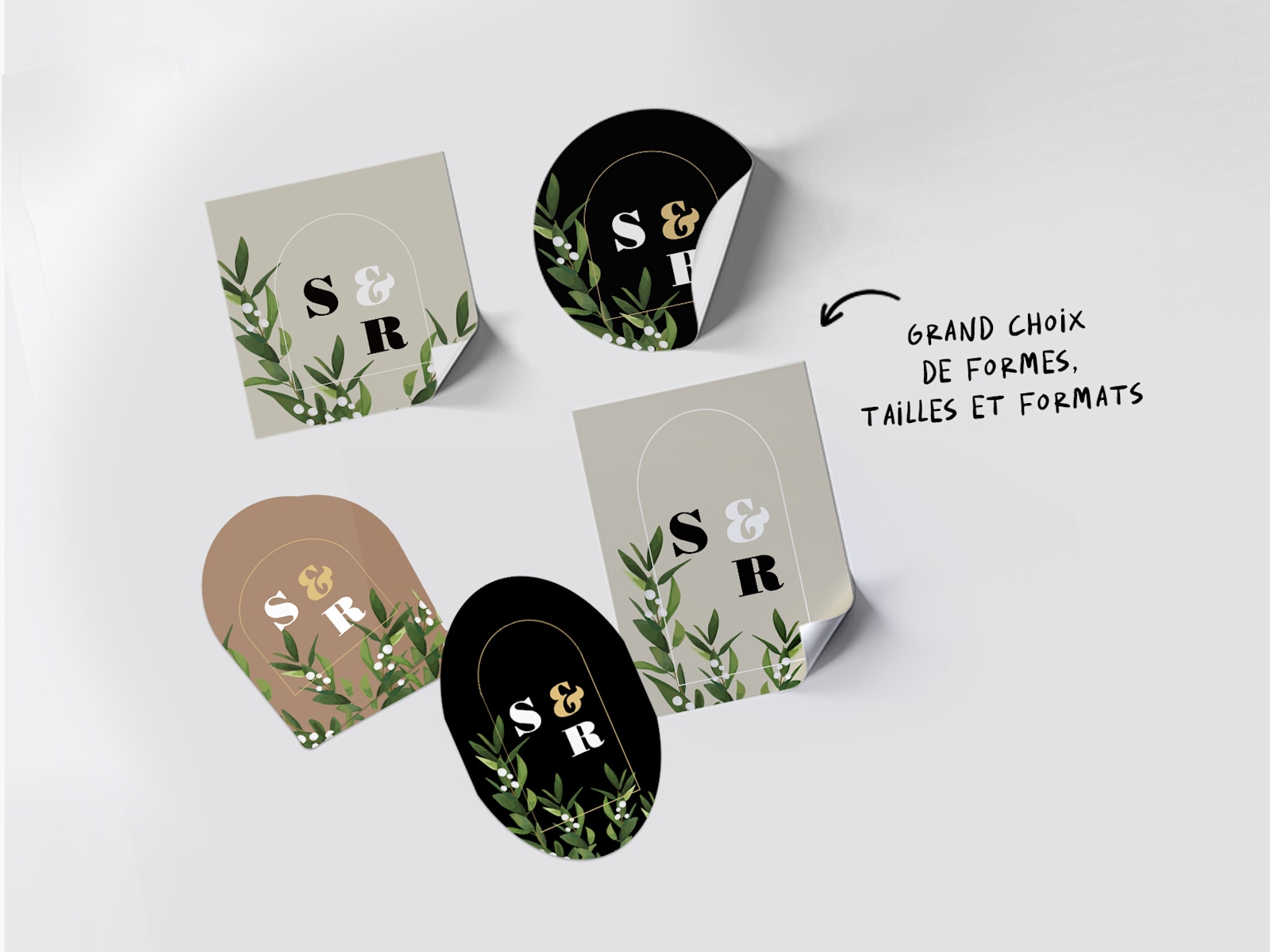 Stickers pour fêtes et évènements personnalisés | VistaPrint