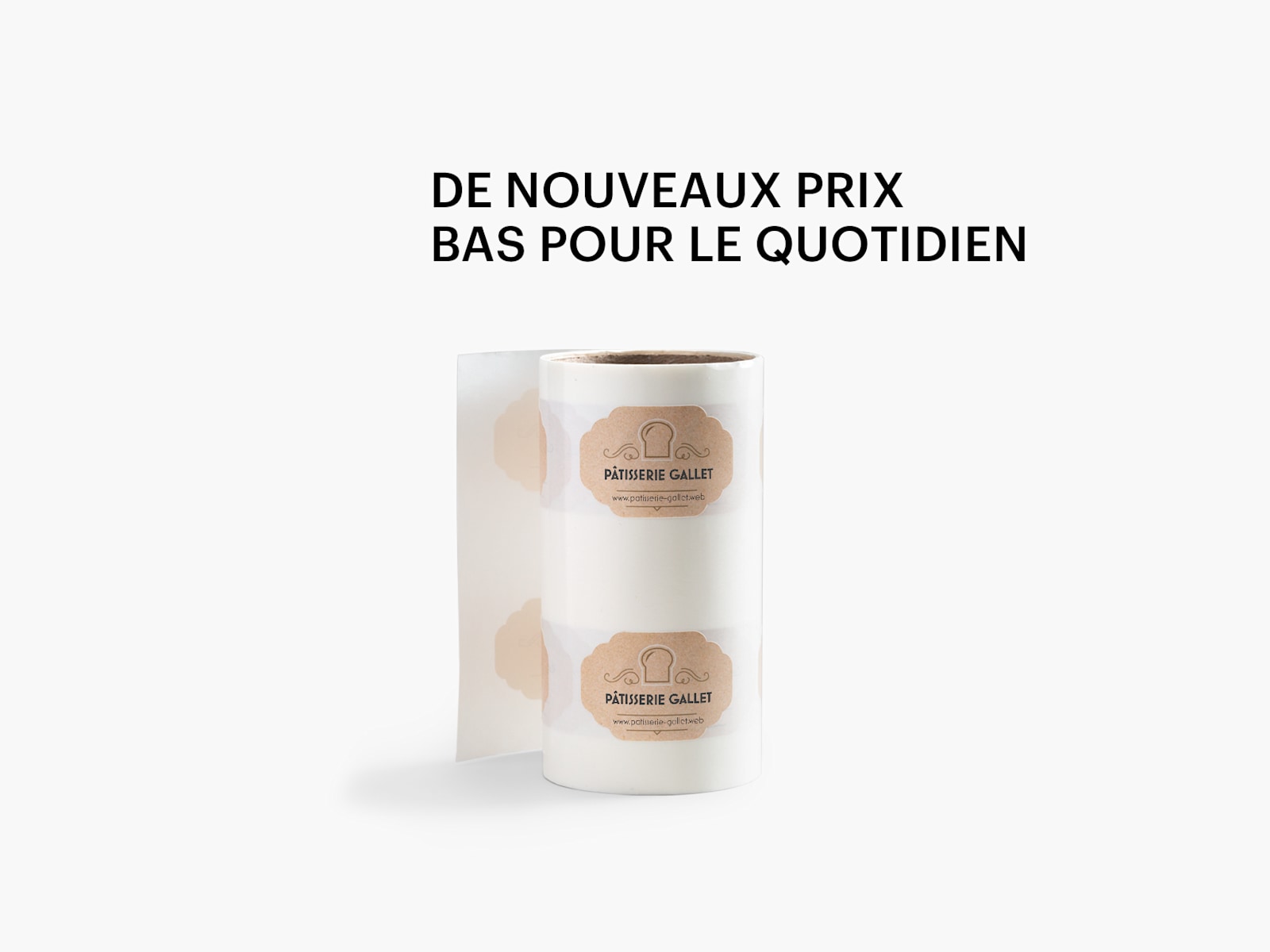 Étiquettes en rouleau, rouleau de stickers personnalisés | VistaPrint