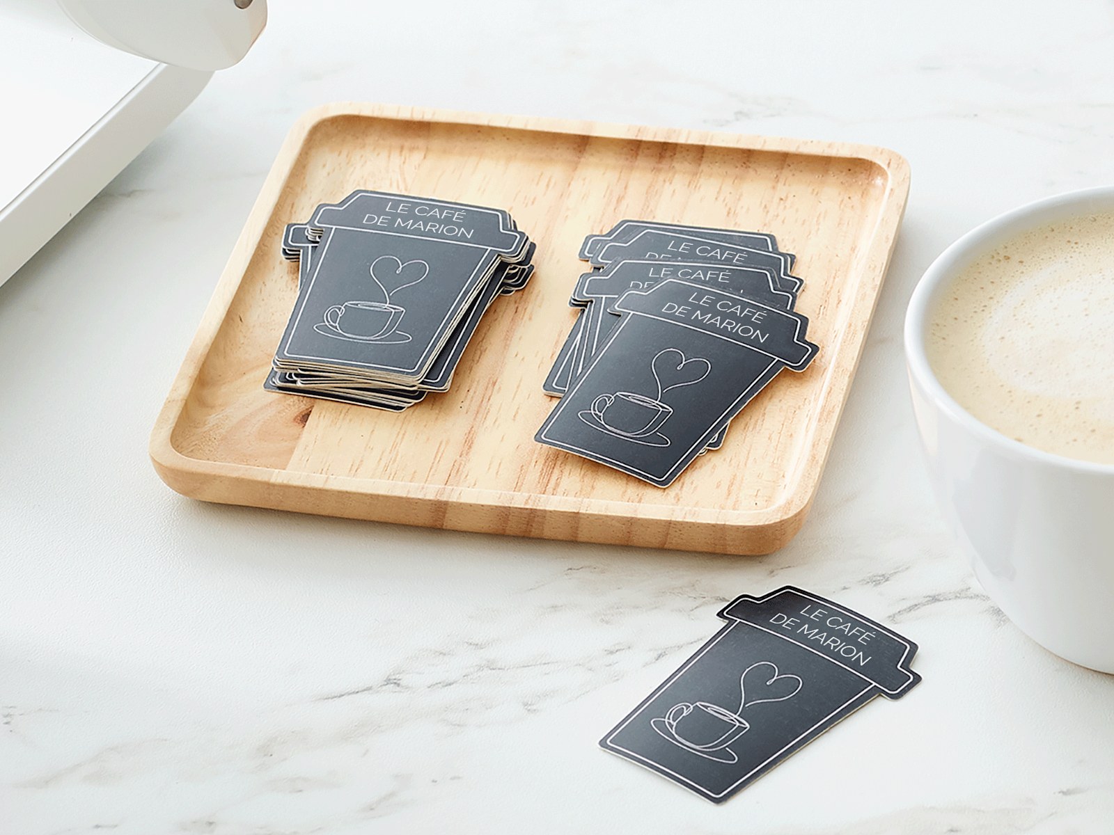 Impression de stickers Soft Touch | VistaPrint