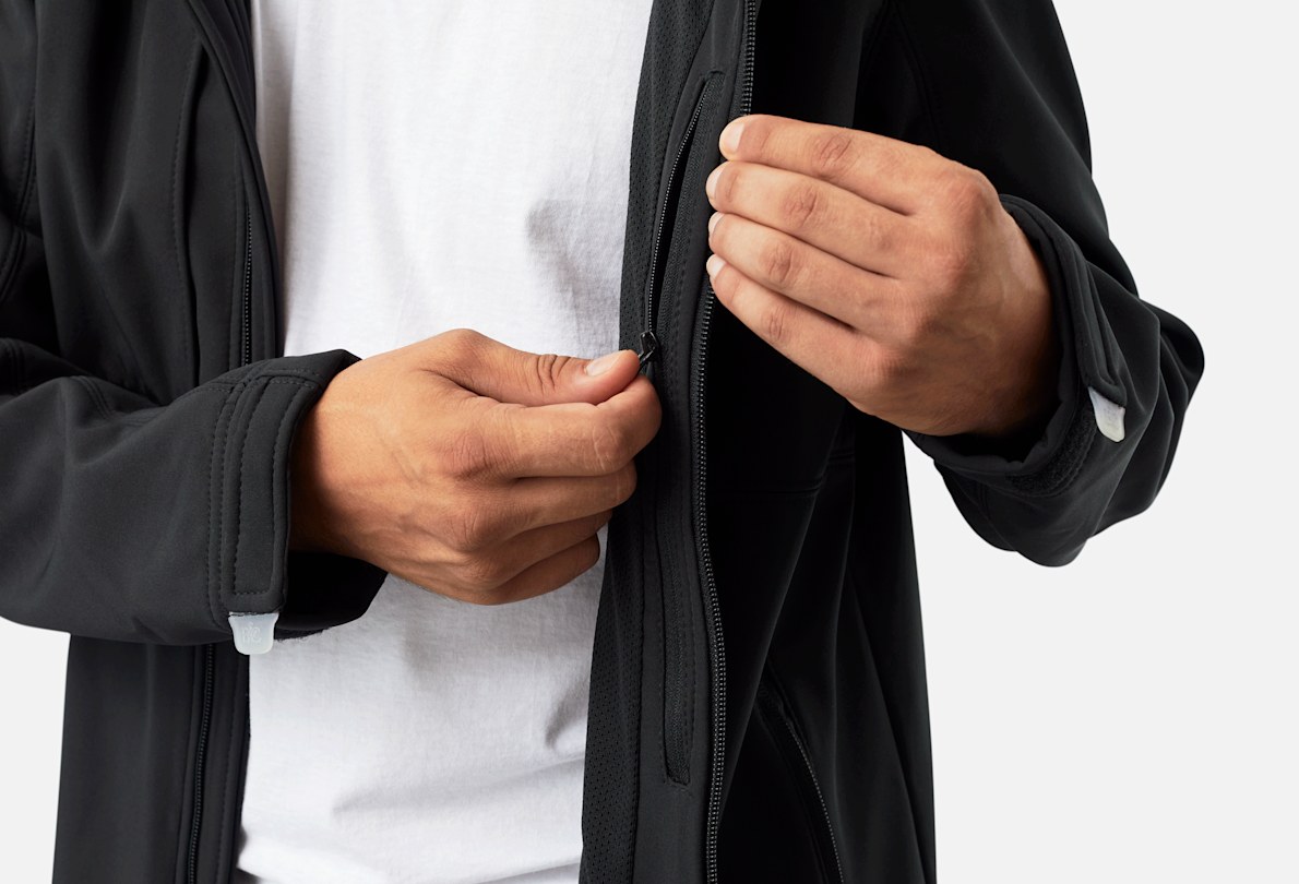 Vestes à capuche personnalisées, veste softshell de B&C | VistaPrint