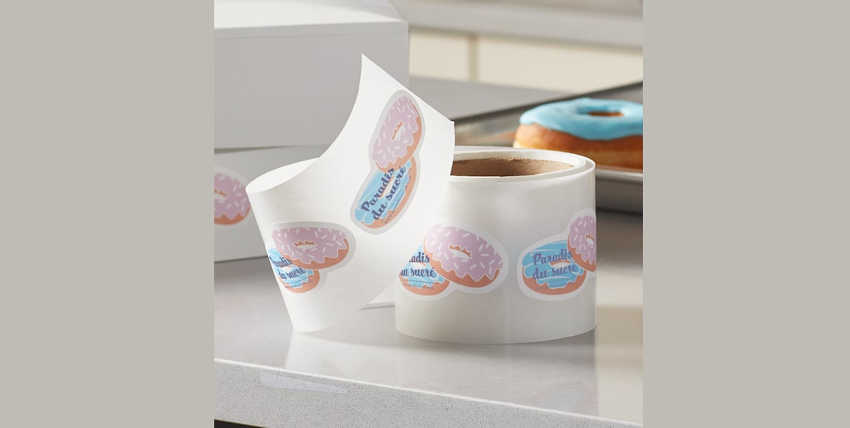 Étiquettes en rouleau, rouleau de stickers personnalisés | VistaPrint