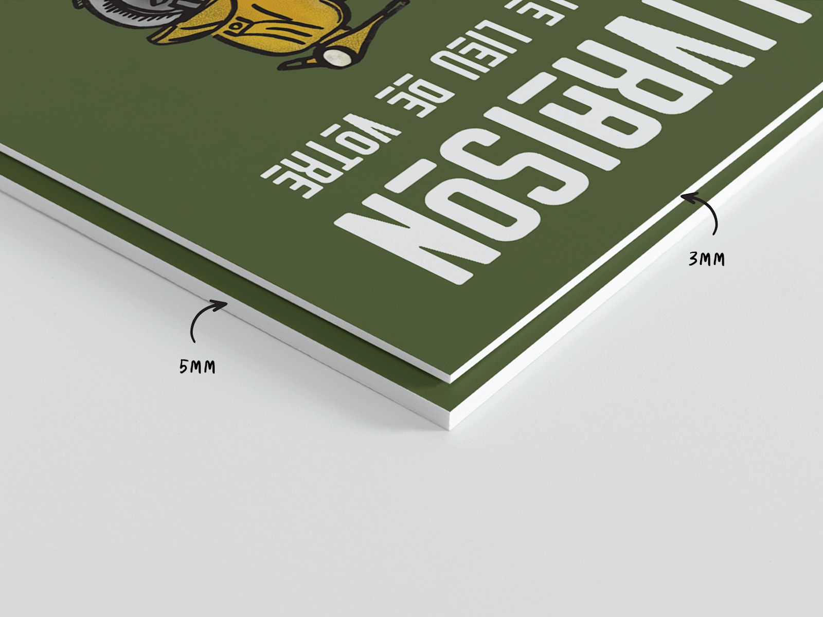 Carton plume plastique : impression carton plume PVC | VistaPrint