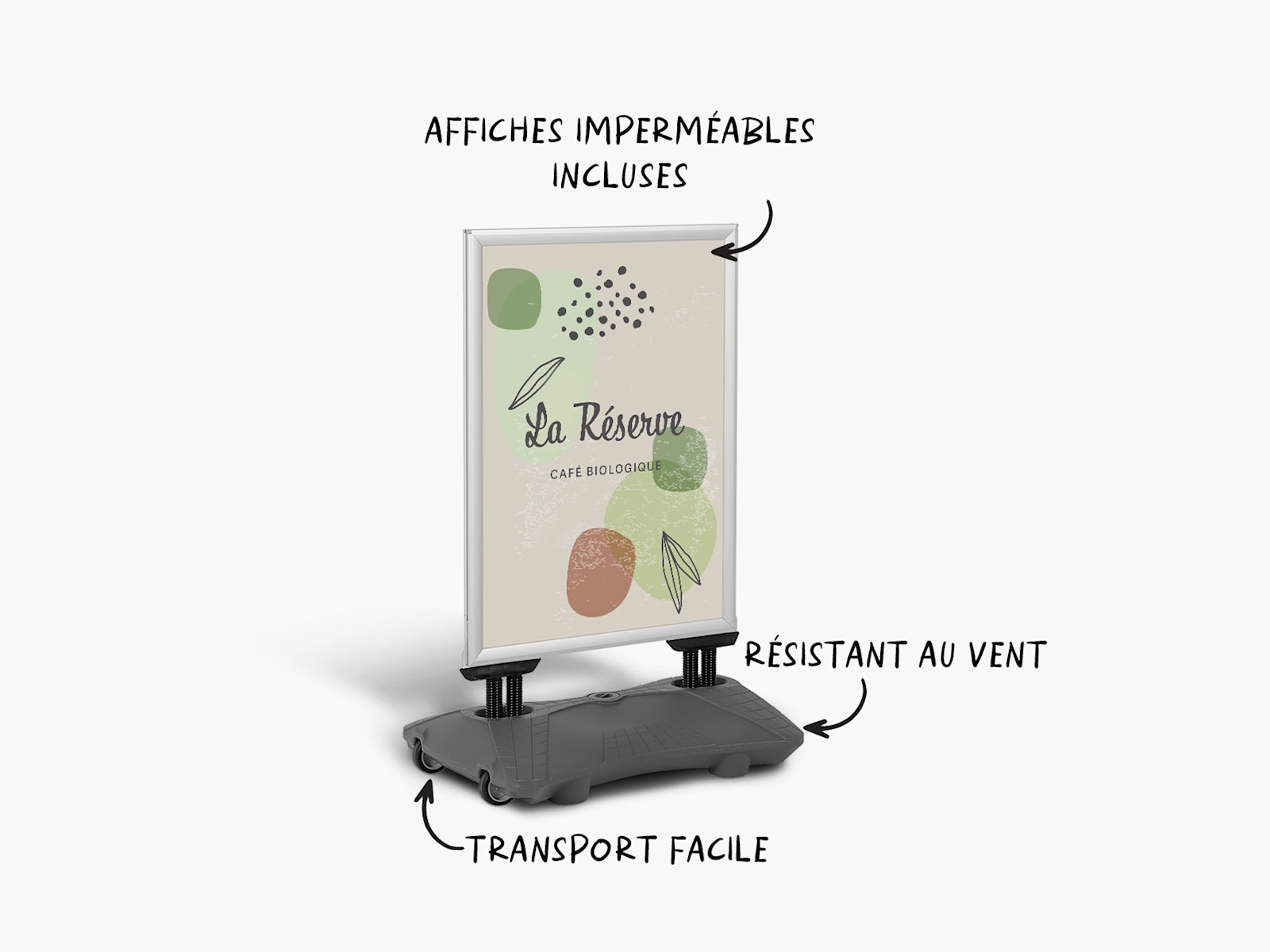 Stop-trottoirs base eau | VistaPrint