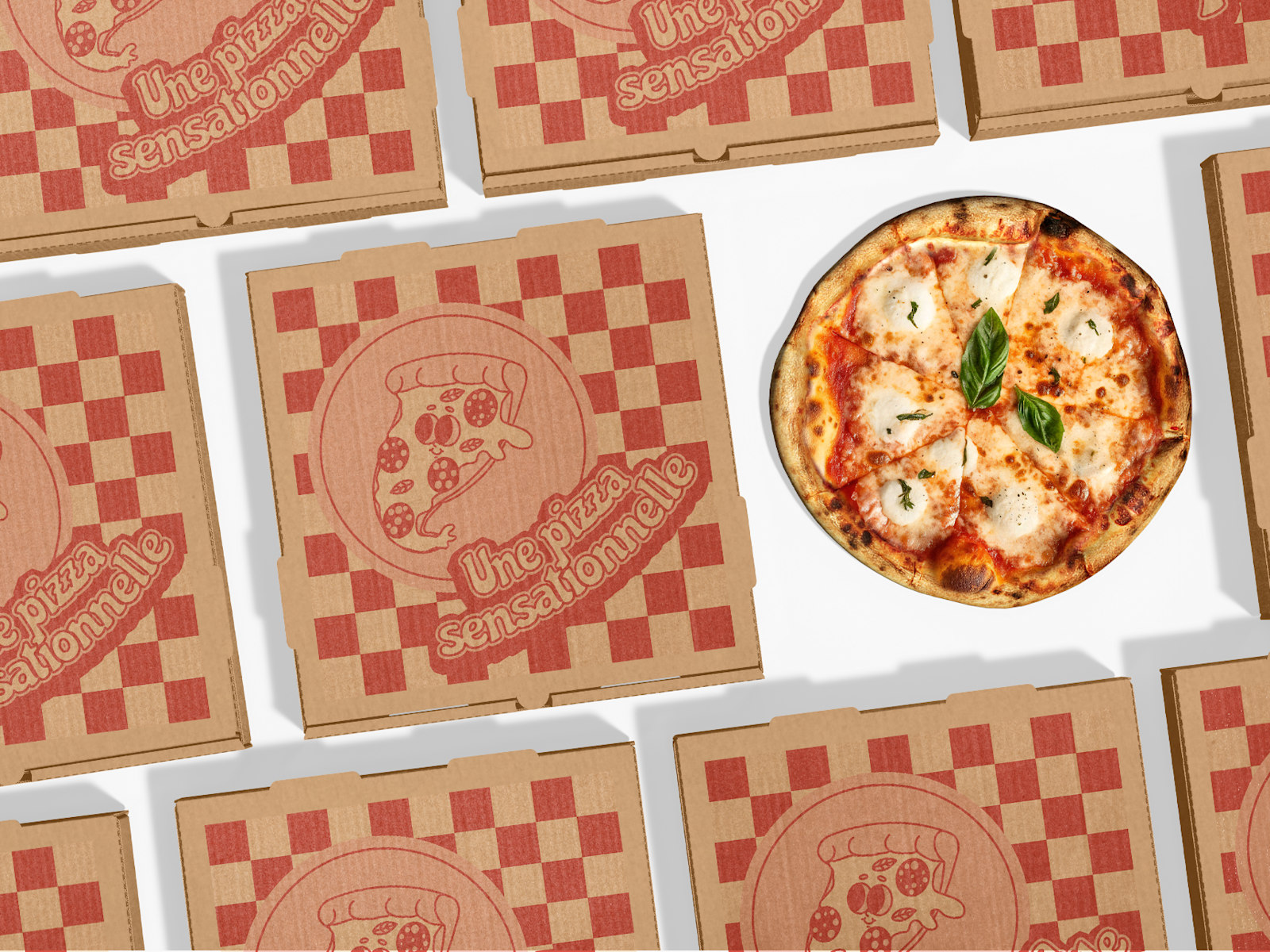 Boîtes à pizza personnalisées