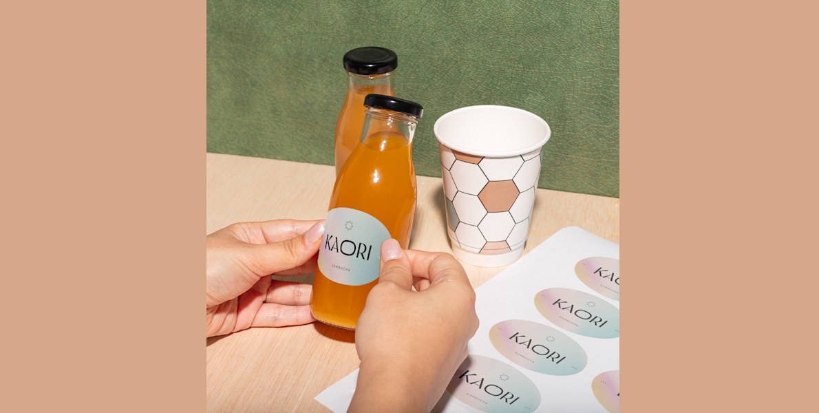 Impression de feuilles de stickers ovales personnalisées