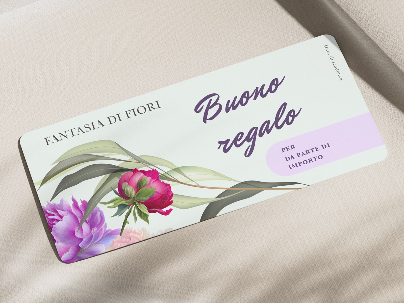 Buoni regalo, crea buoni regalo personalizzati | Vistaprint