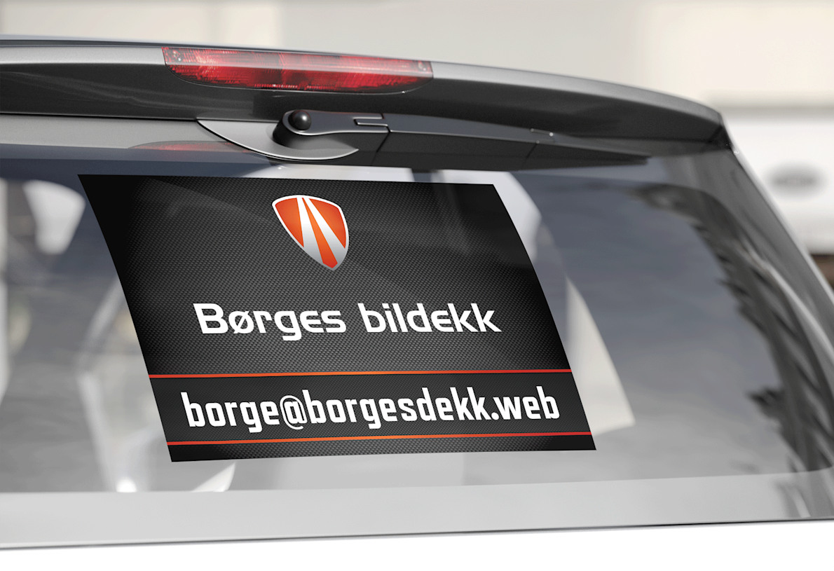 Tilpassede klistremerker til bilvindu | VistaPrint