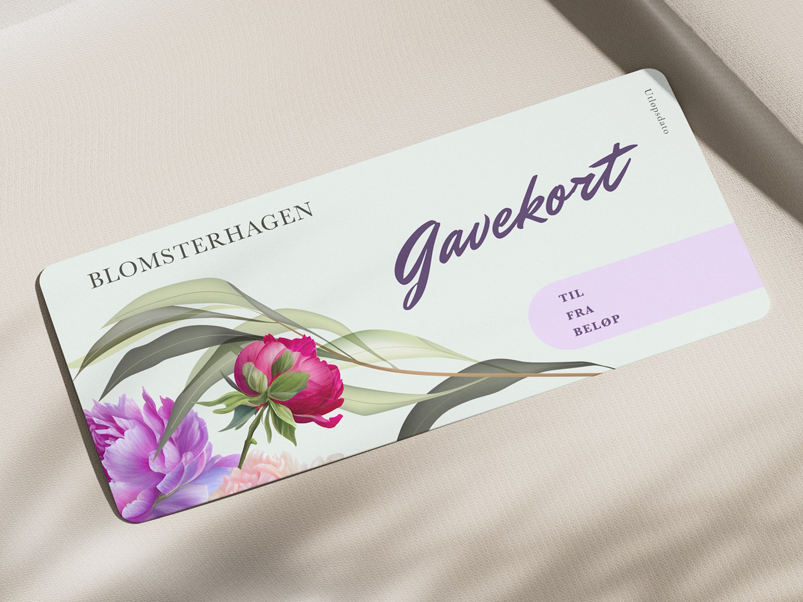 Gavekort, lag tilpassede gavekort | VistaPrint