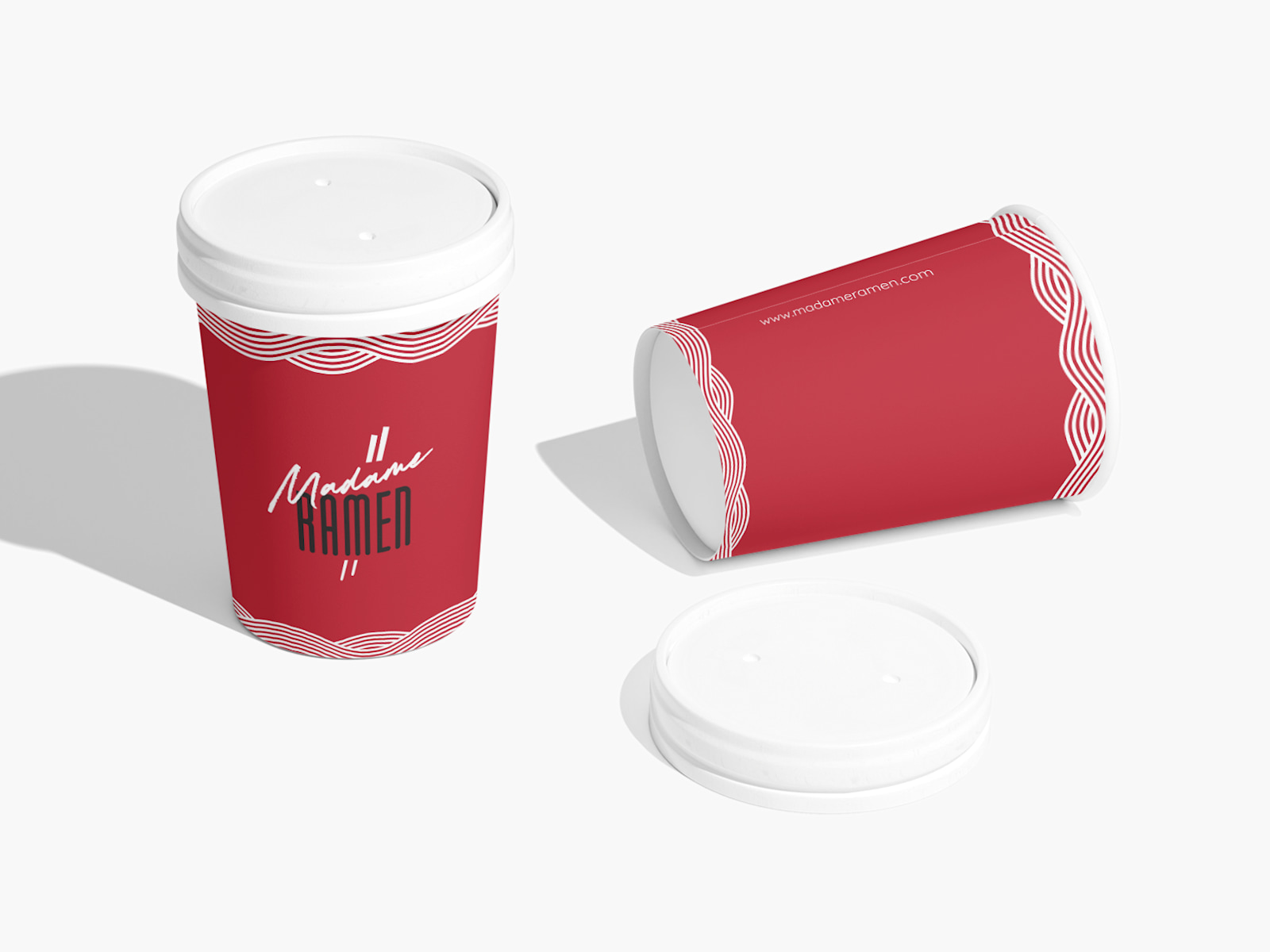 Tilpassede suppebeger med logo og lokk | VistaPrint Norge