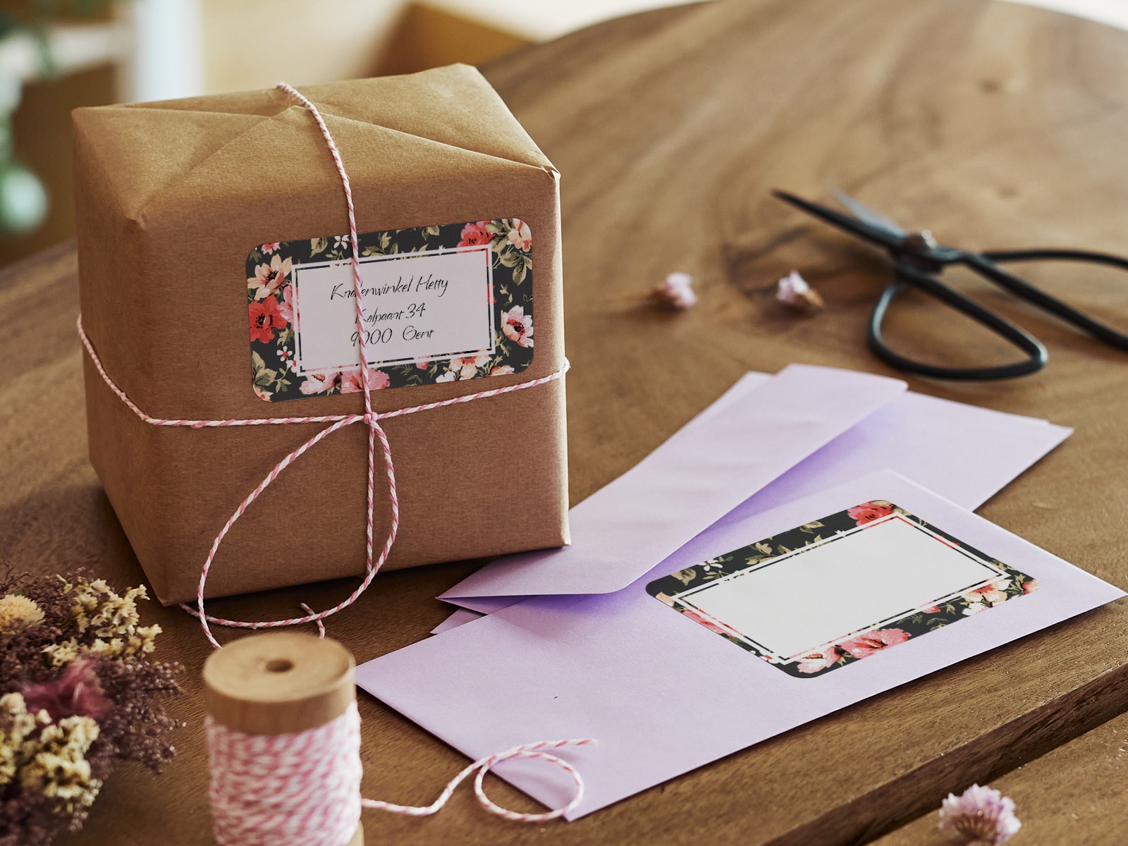 Adresstickers, postetiketten, poststickers van Vistaprint