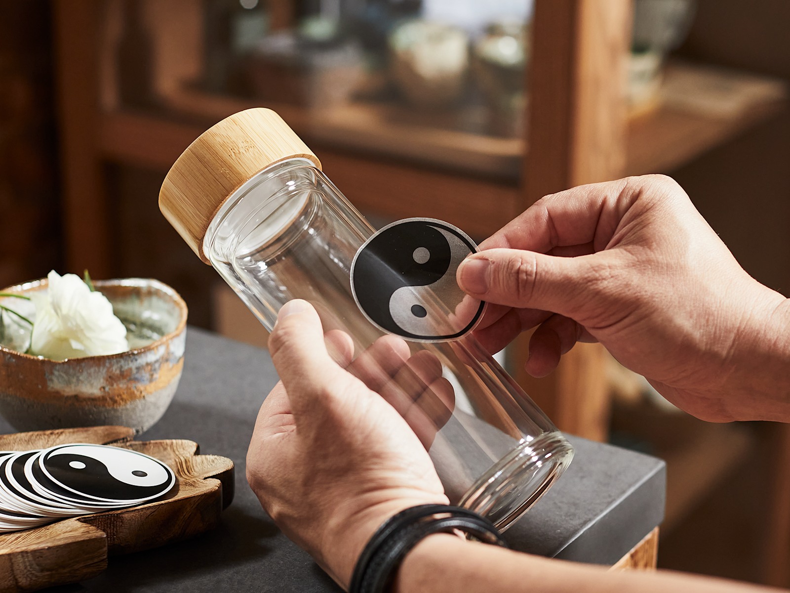 Transparante stickers, bedrukte doorzichtige stickers | Vistaprint