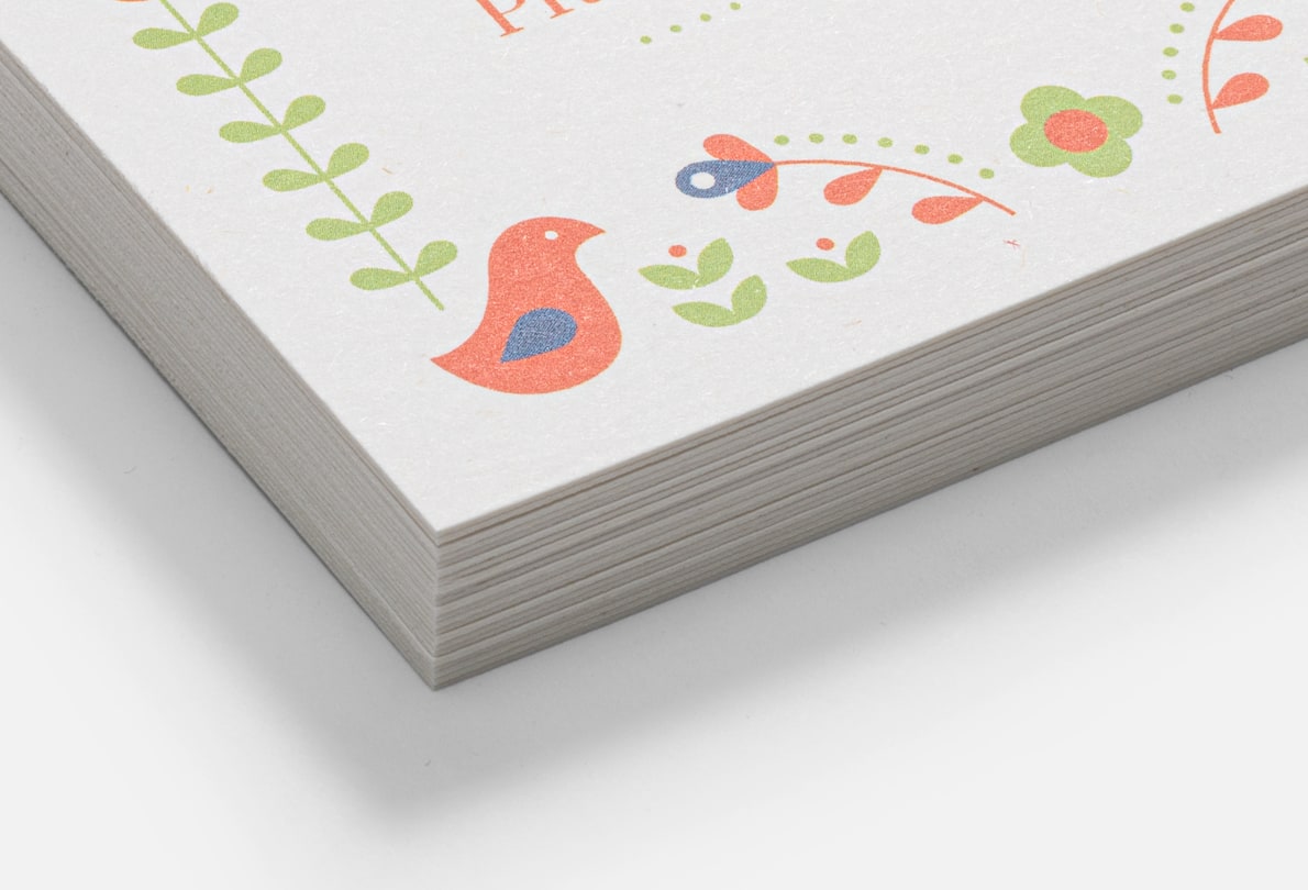 Visitekaartjes van hennep met duurzaam papier | VistaPrint