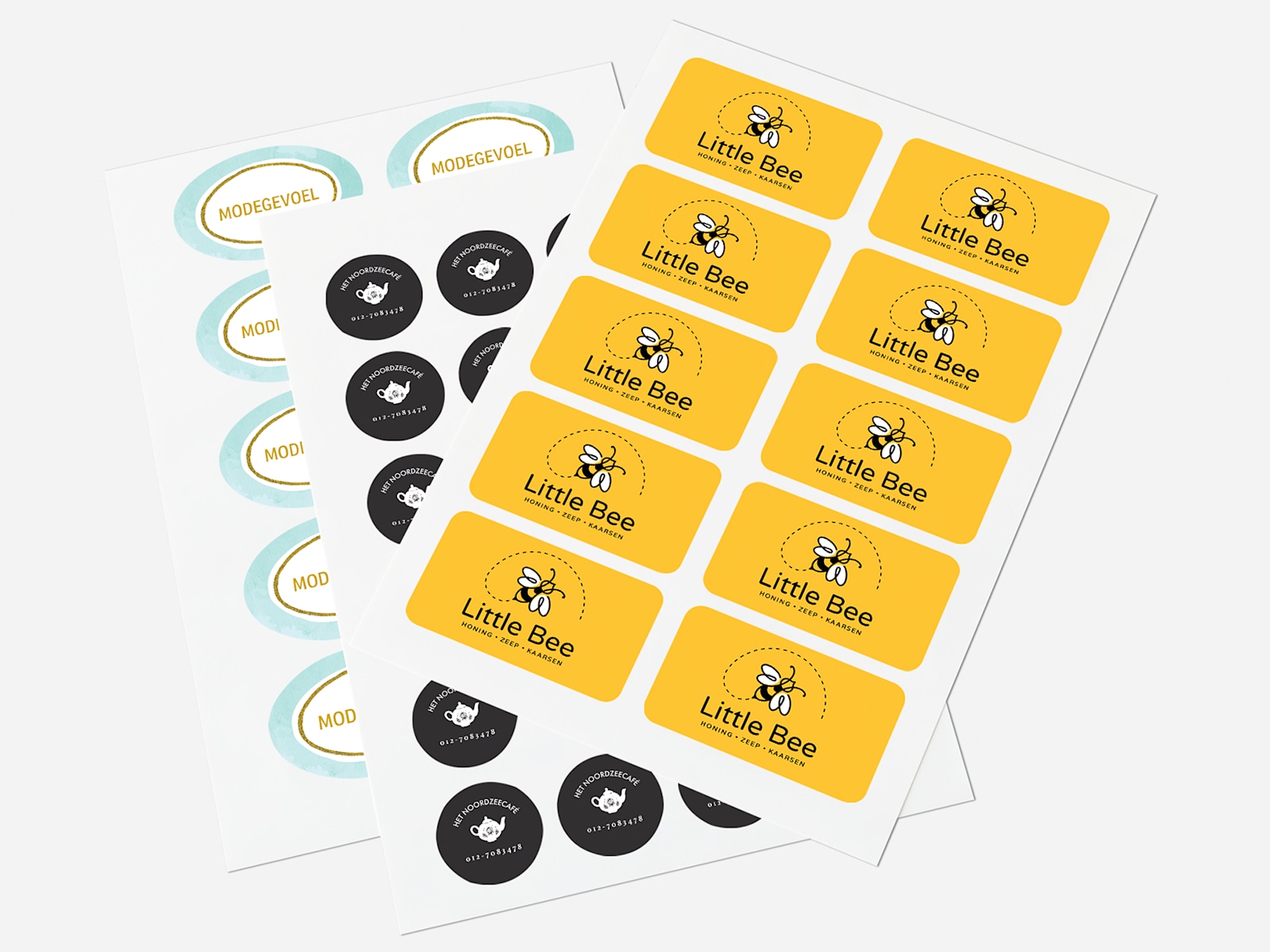 Zelfontworpen stickers op vel maken en bestellen | VistaPrint