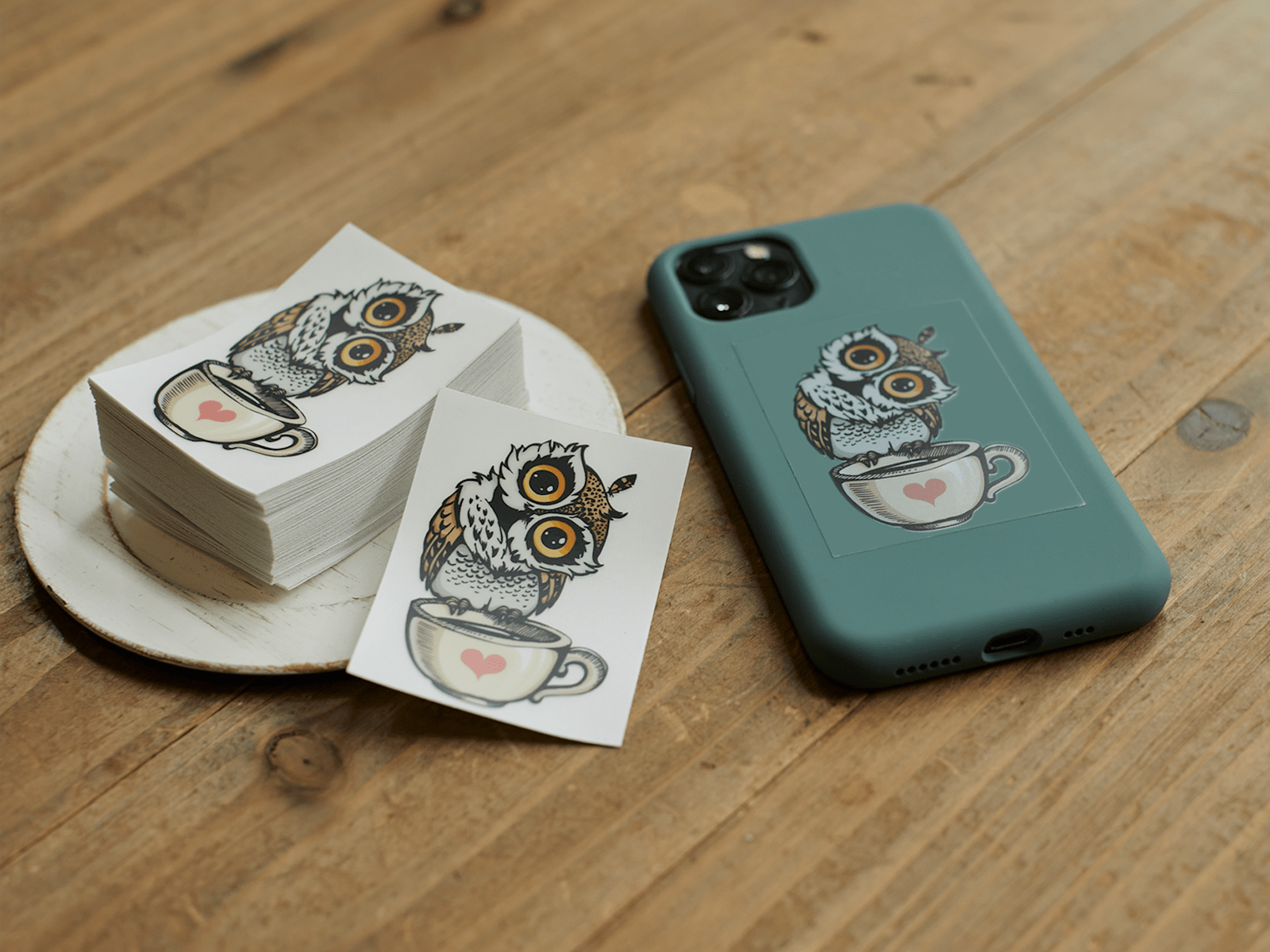 Transparante stickers, bedrukte doorzichtige stickers | Vistaprint